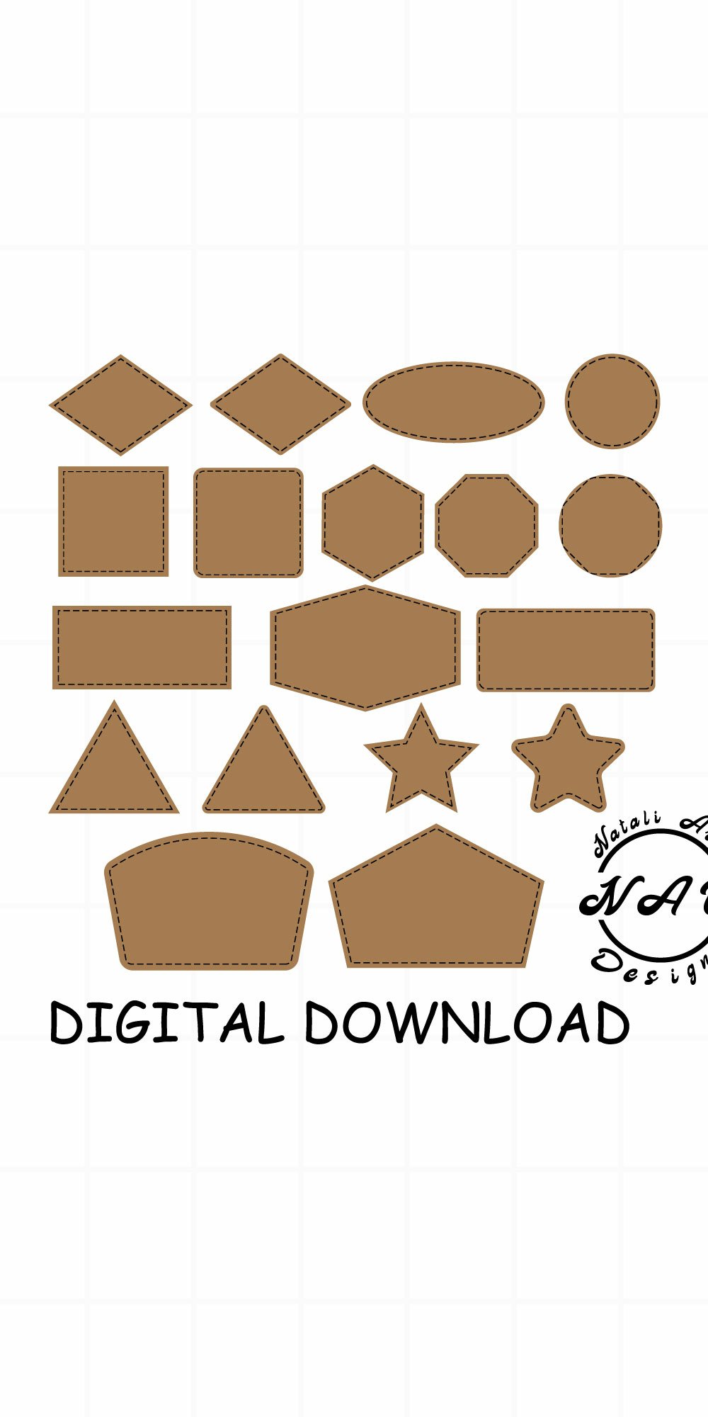 Leather Patch SVG. Leather Pattern svg. Leather (1910188)