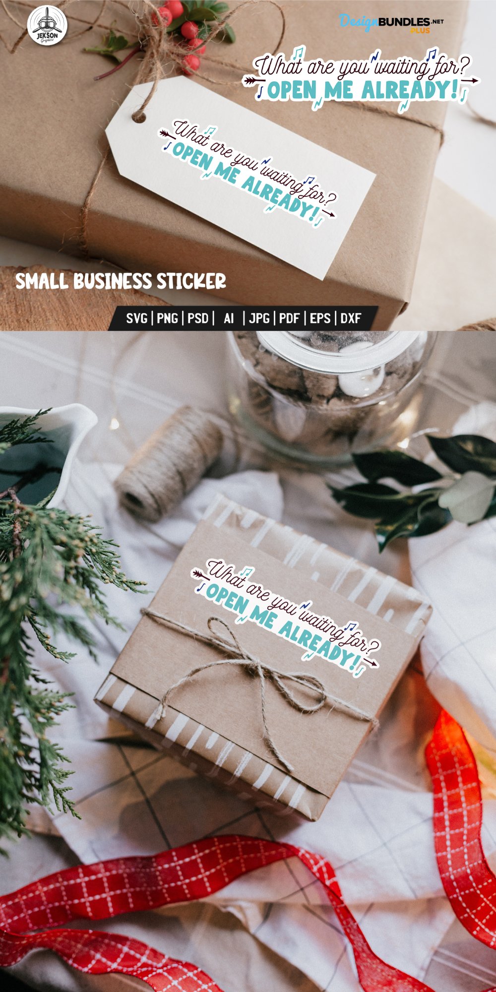 Small Business Sticker Packaging Planner | Open Me Already