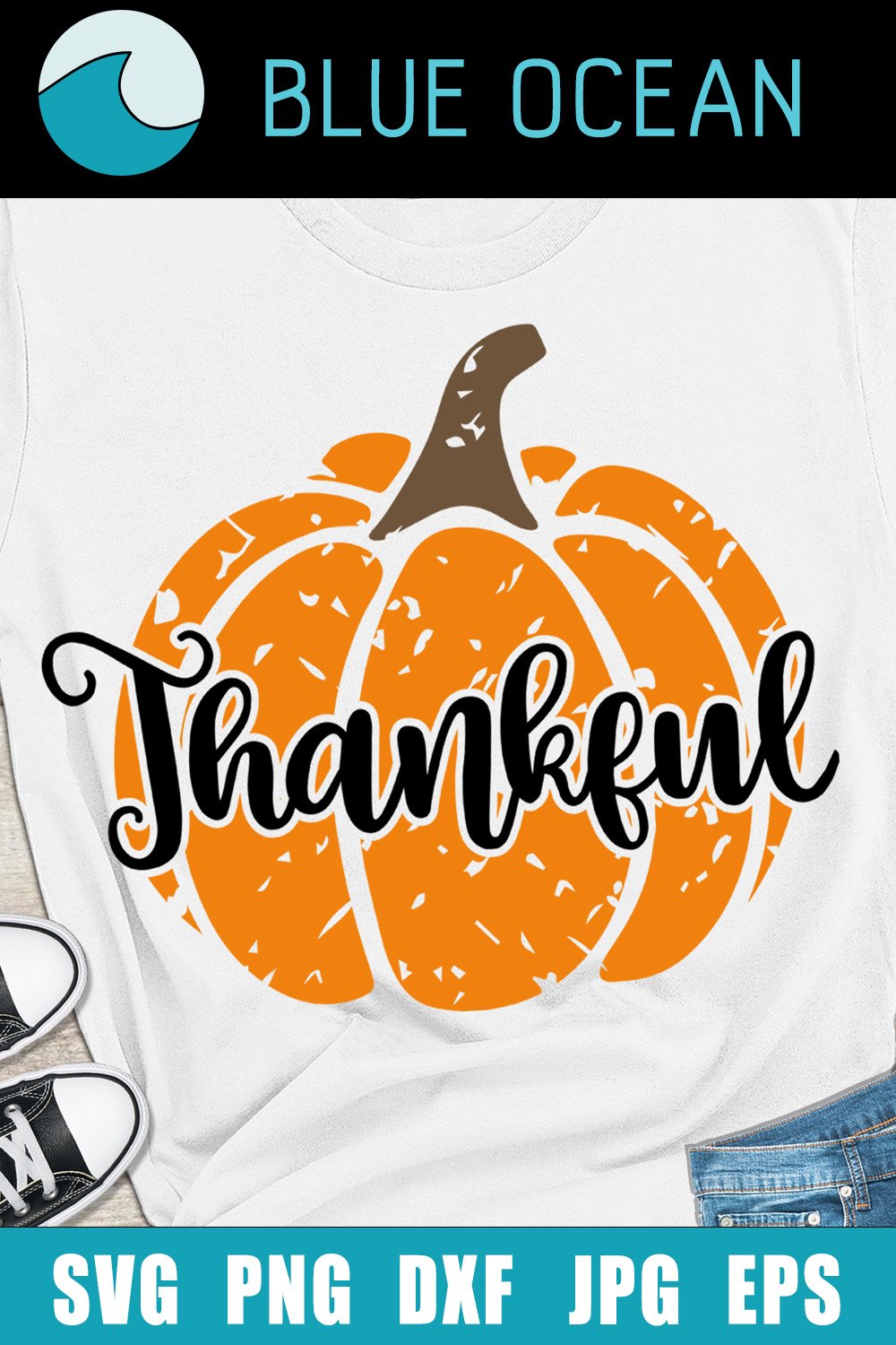 Pumpkin SVG, Thankful SVG, Thankful Pumpkin SVG, Fall svg