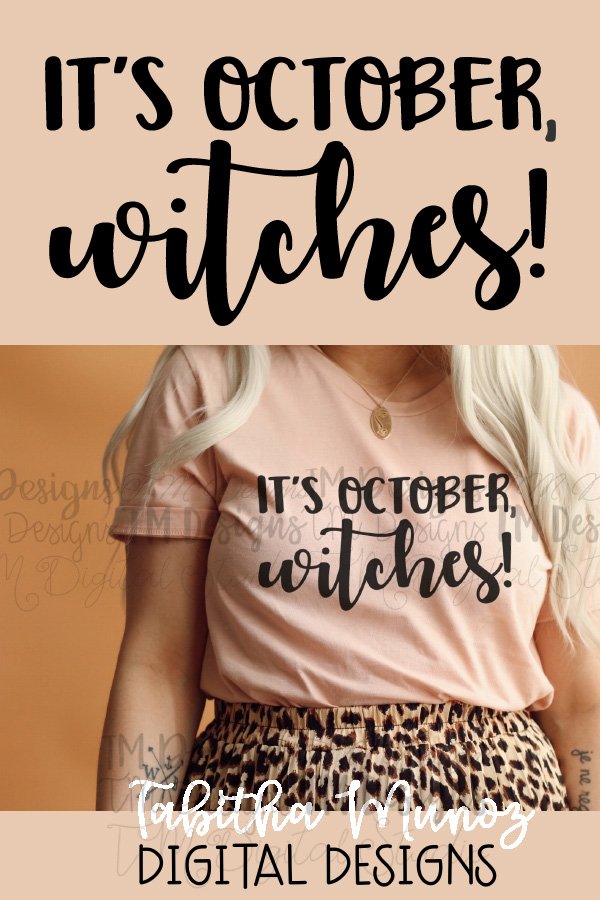 Its October, Witches!