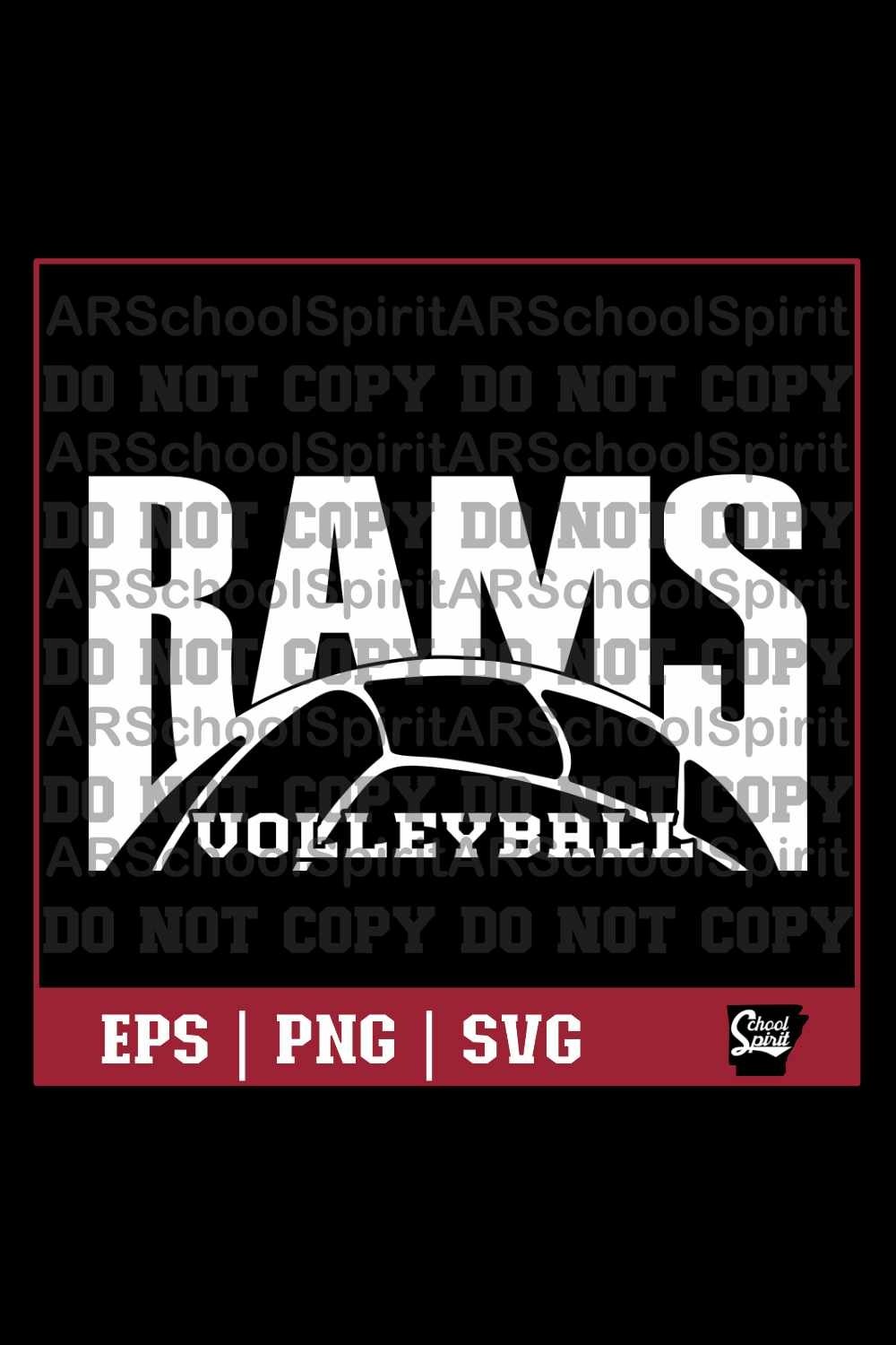 Lakeside Rams, Paragould Rams Volleyball Design