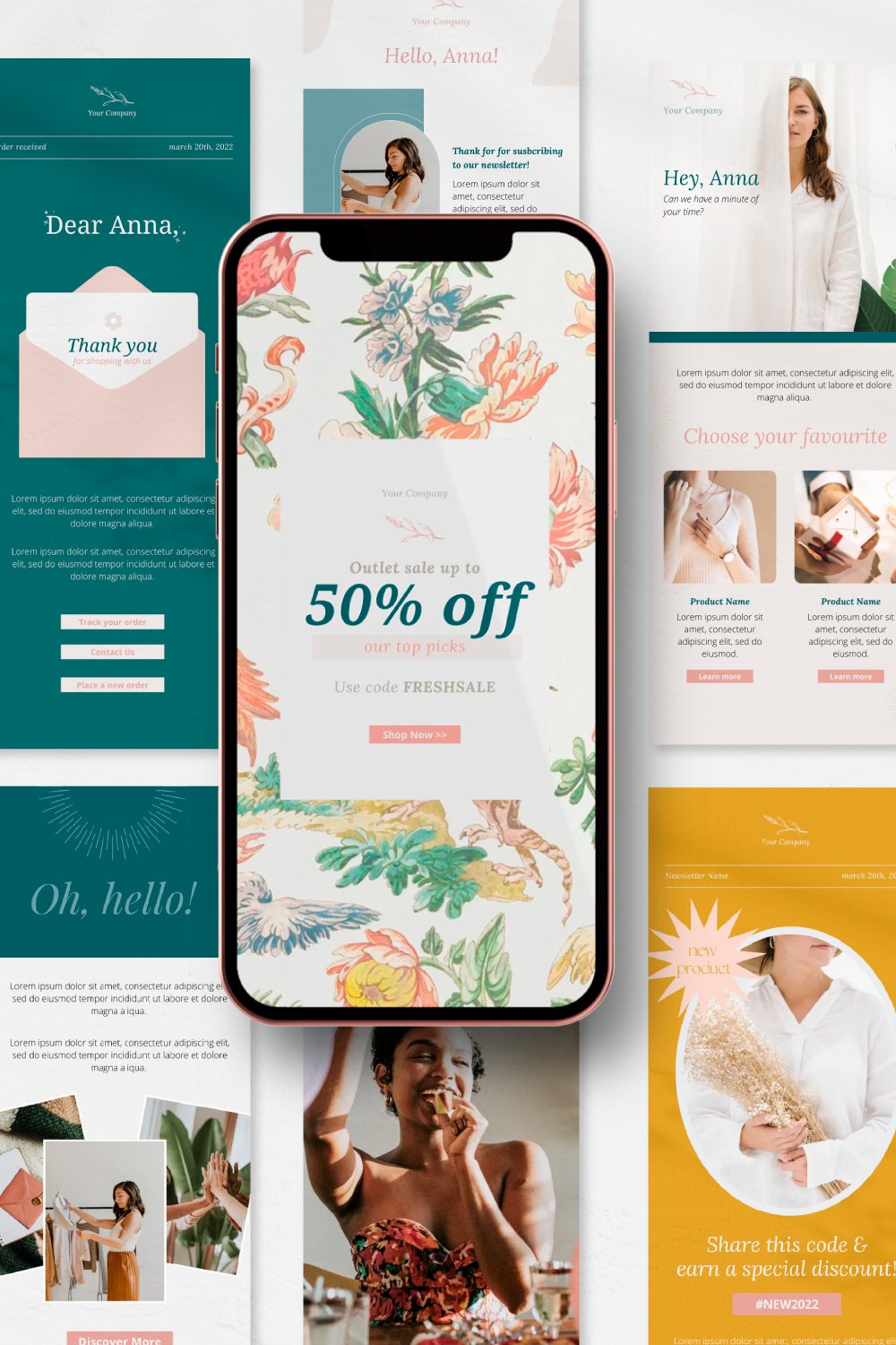 20 Canva Newsletter Templates