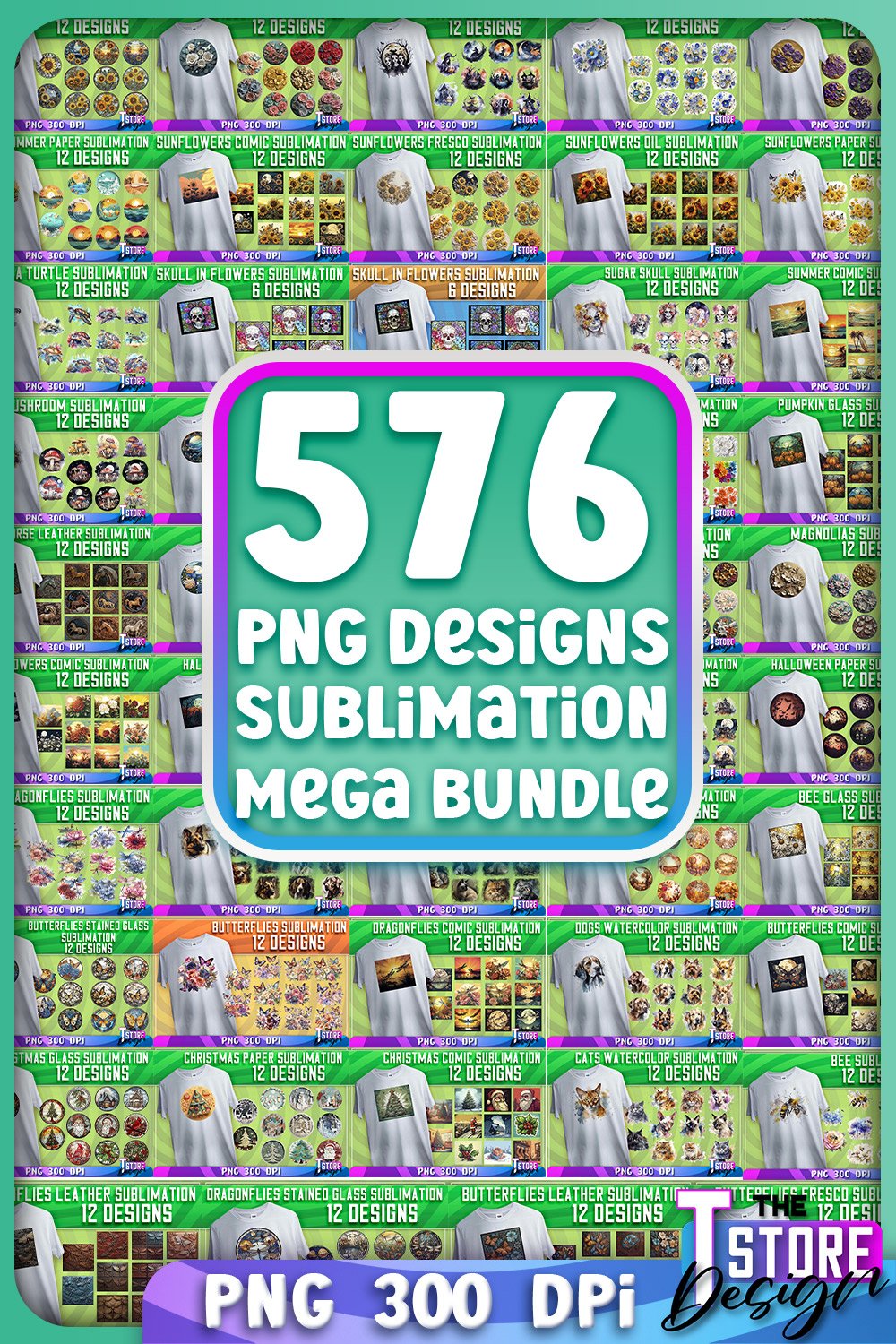 PNG Mega Sublimation Bundle|Huge Sublimation Design|Mega PNG