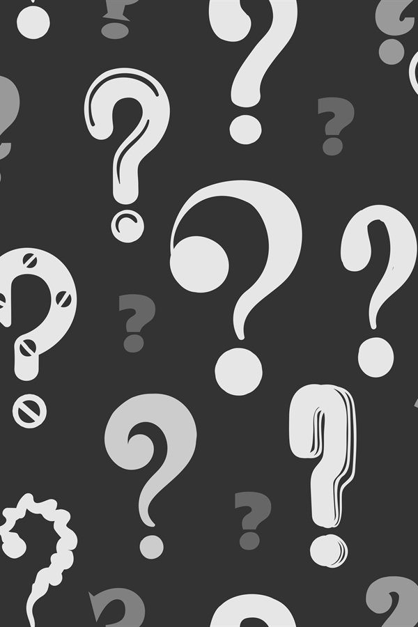 Question marks pattern