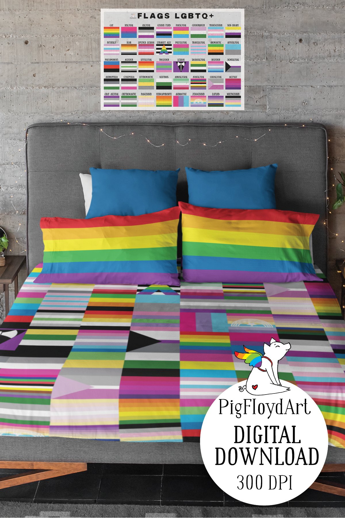 40 Lgbtq Flags SVG, EPS, JPG, and LGBT Seamless Pattern EPS