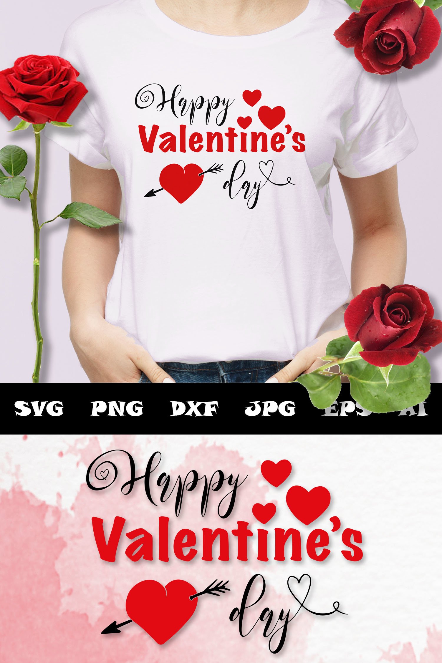 Valentine's SVG Cut files - Valentines day SVG PNG (1135716)