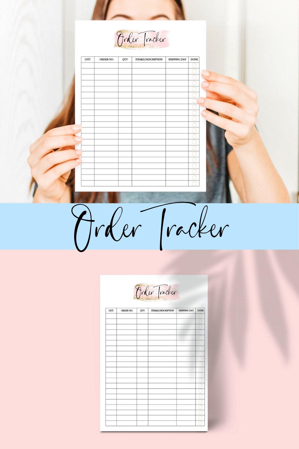 Simple Order Tracker Template (2526169)