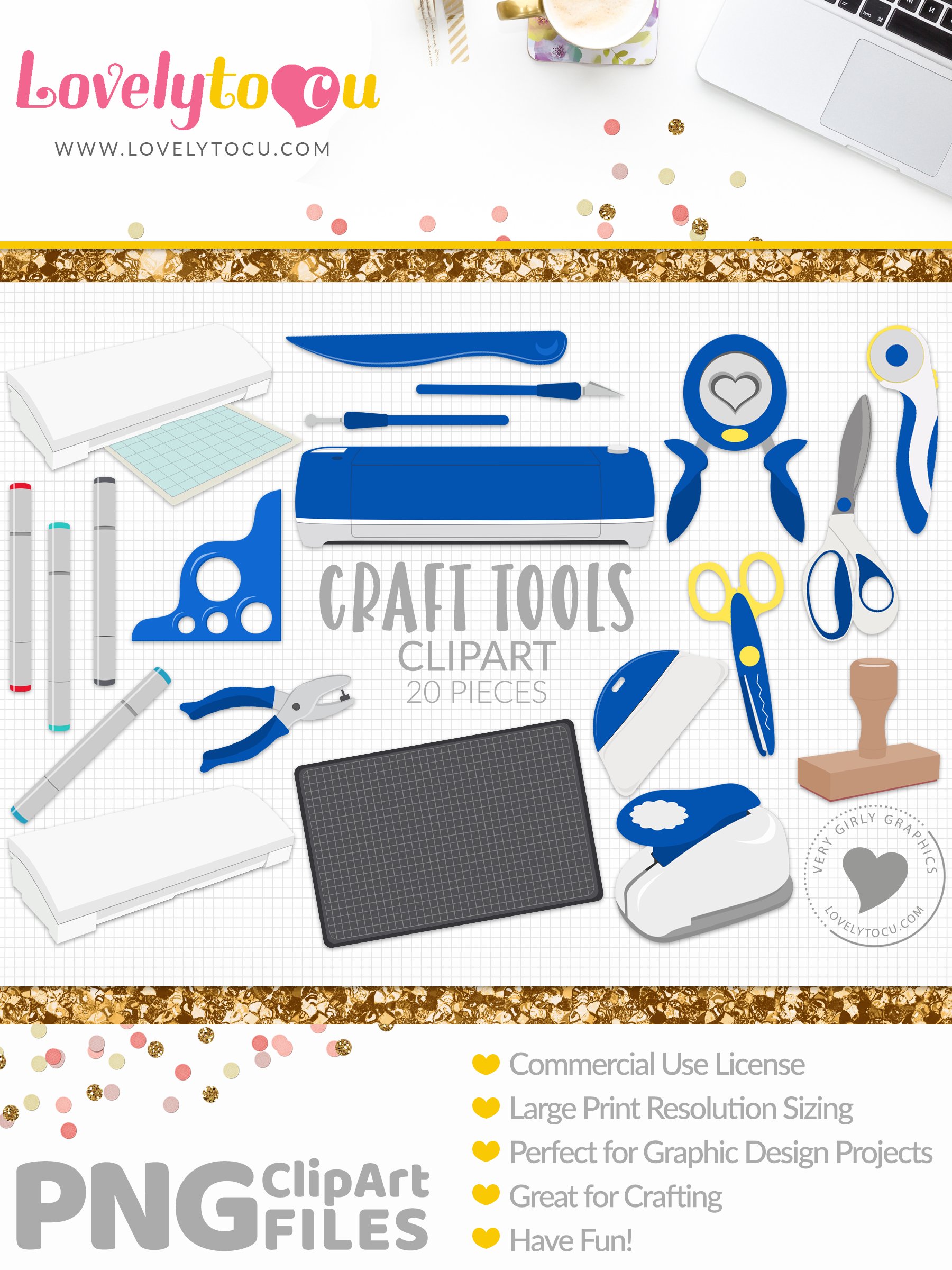 Cutting machine tools clipart set (957267)
