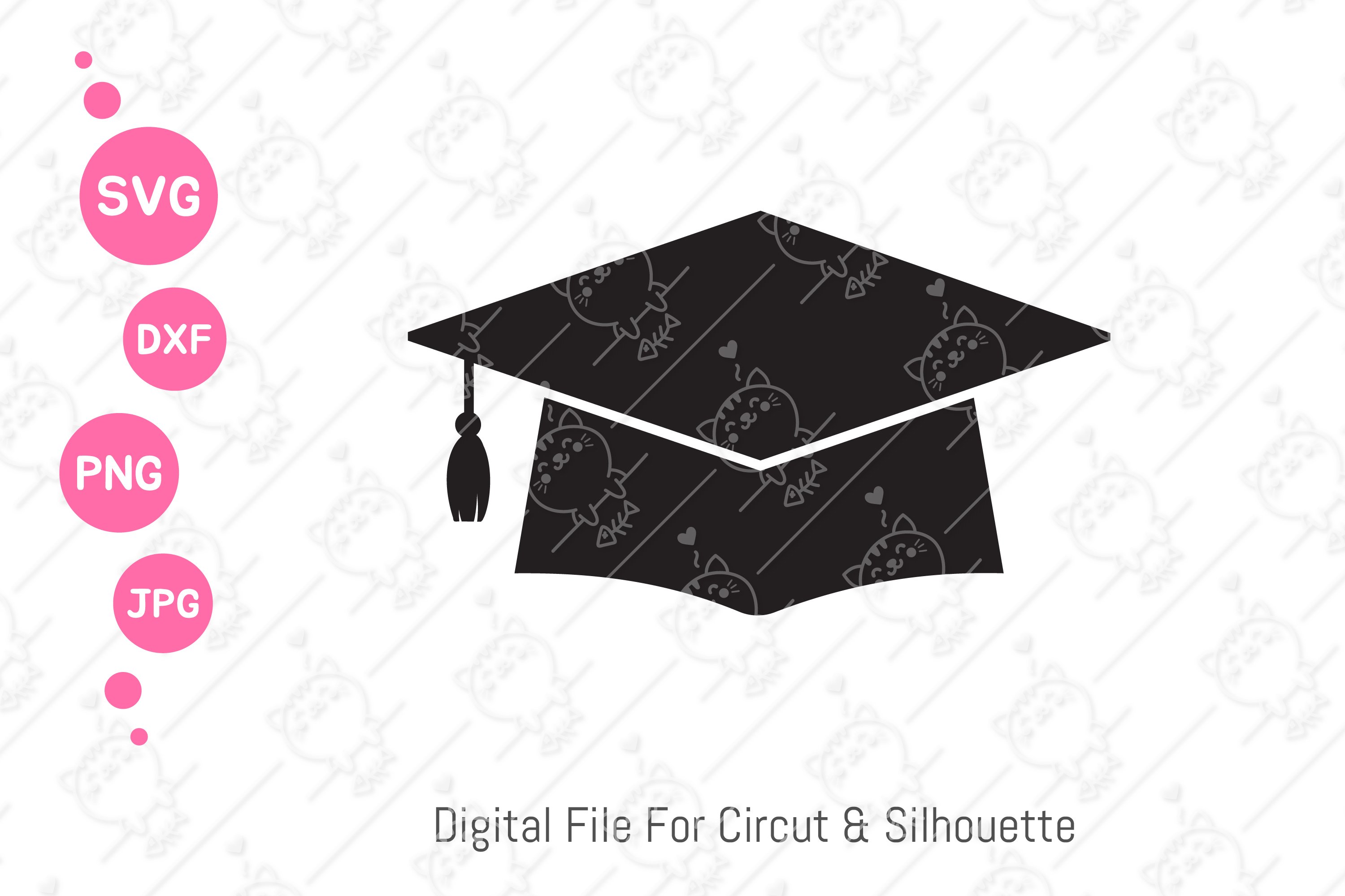 Graduation Cap Svg | Student Hat SVG | svg dxf png (1309480)