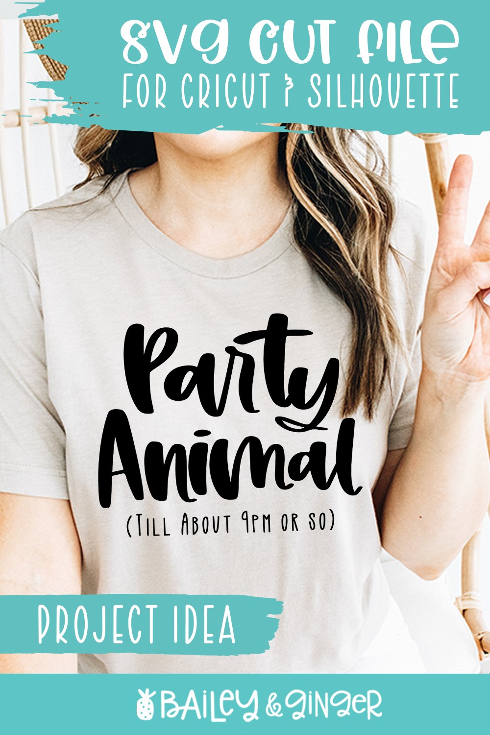Party Animal Funny Quote - Sarcastic SVG