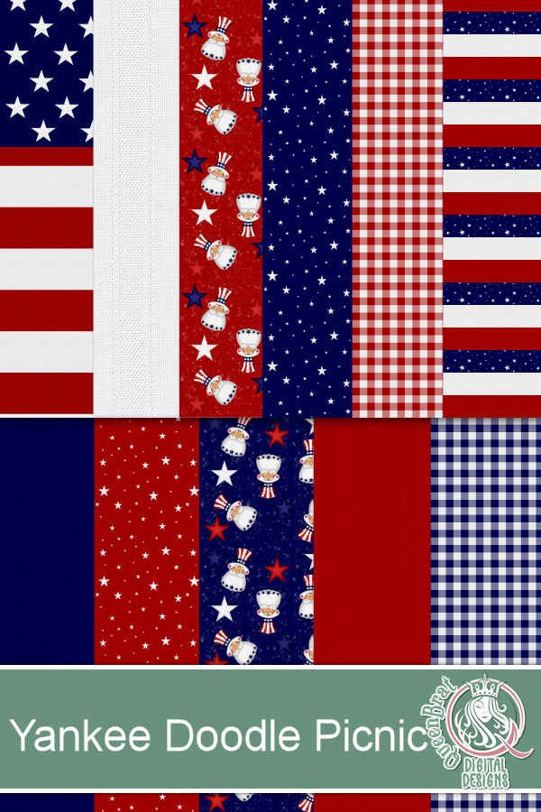 Yankee Doodle Picnic Patriotic Papers