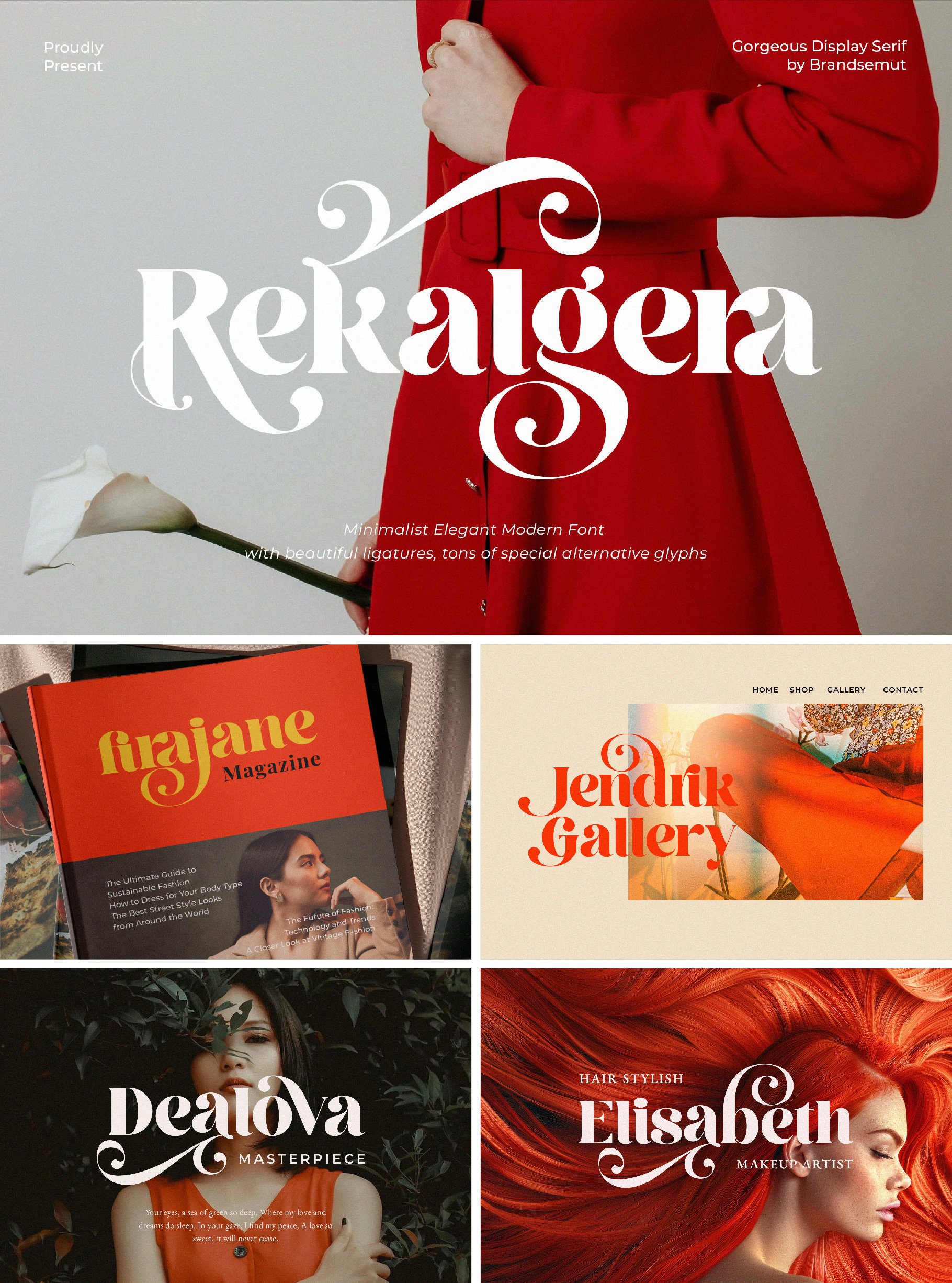 Rekalgera - Gorgeous Display Serif
