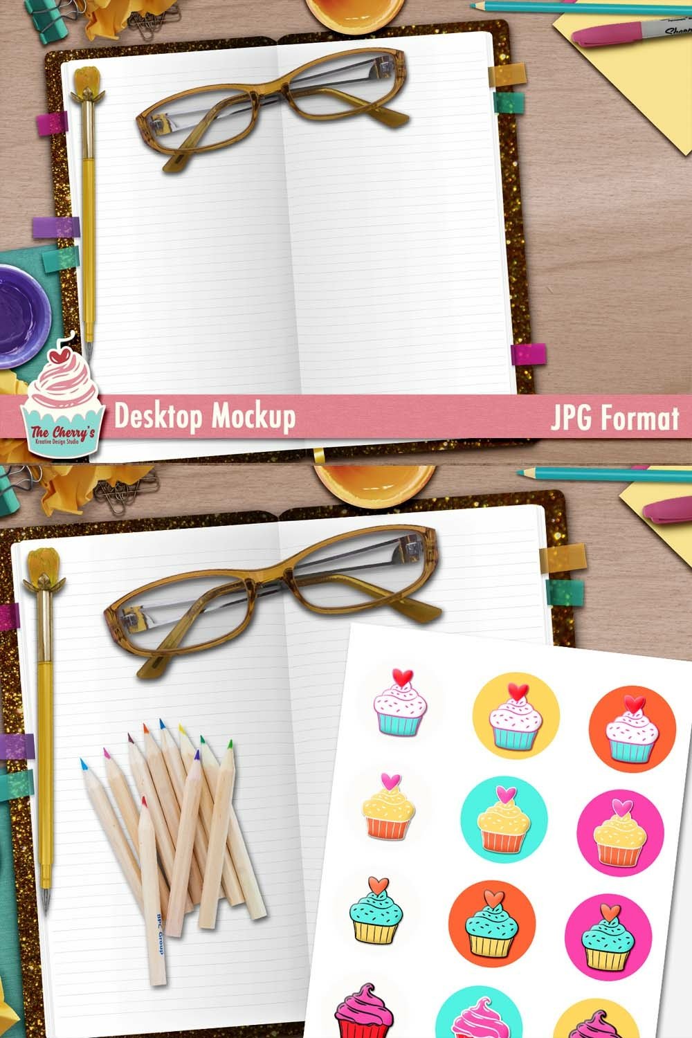 Planner Craft Student Teacher Desktop Mockup