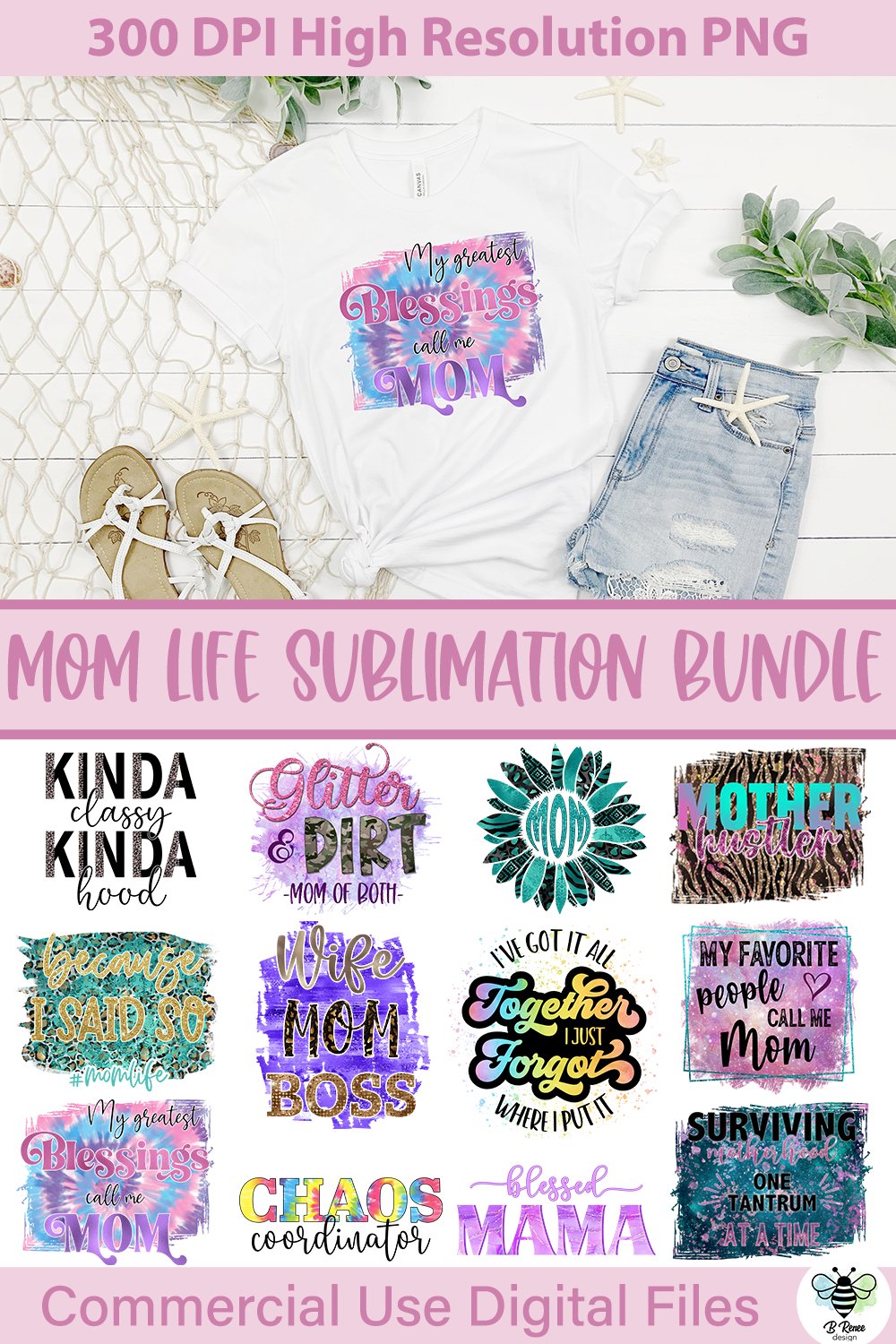 Mom Life Sublimation Bundle