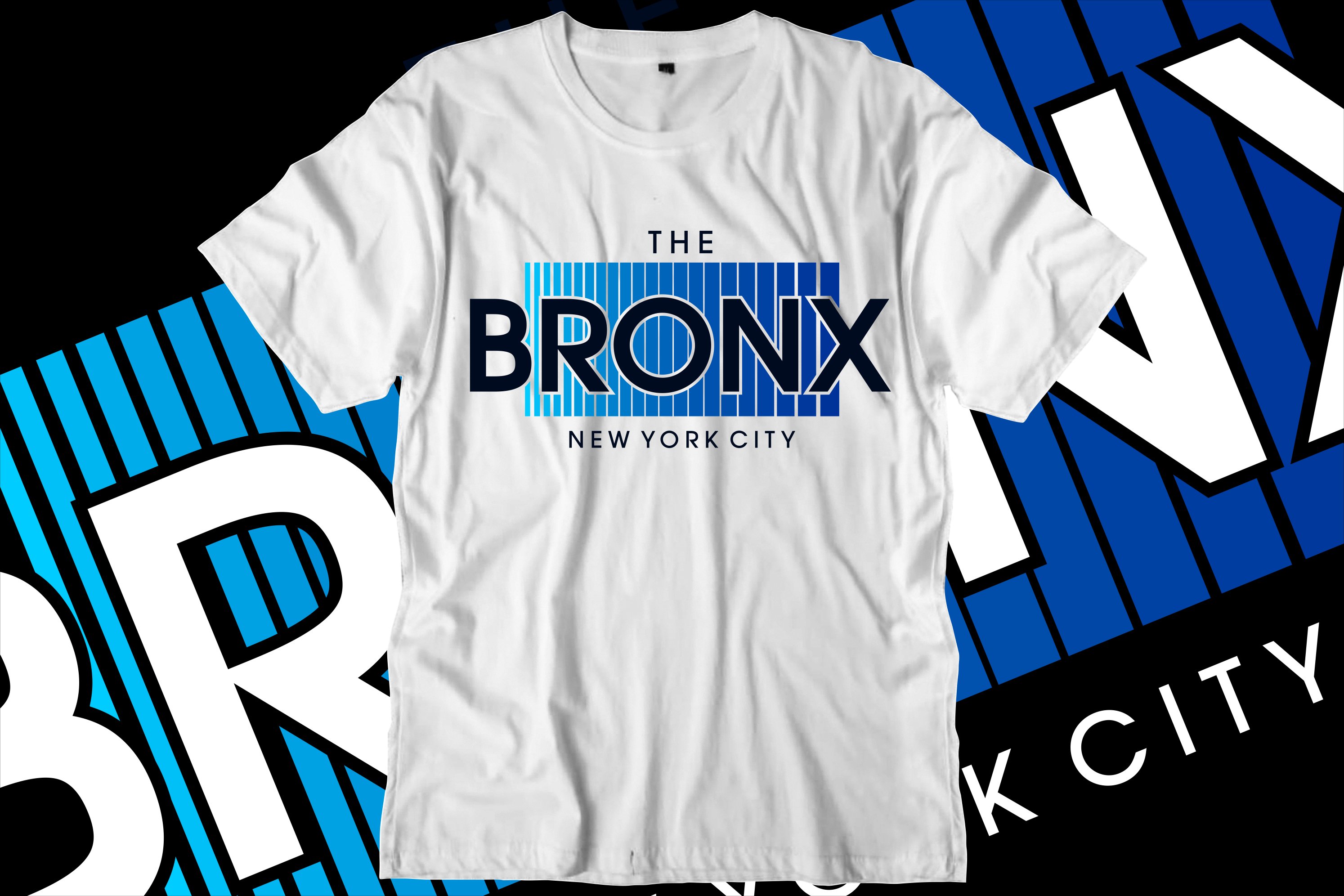 bronx new york urban city svg t shirt design graphic vector