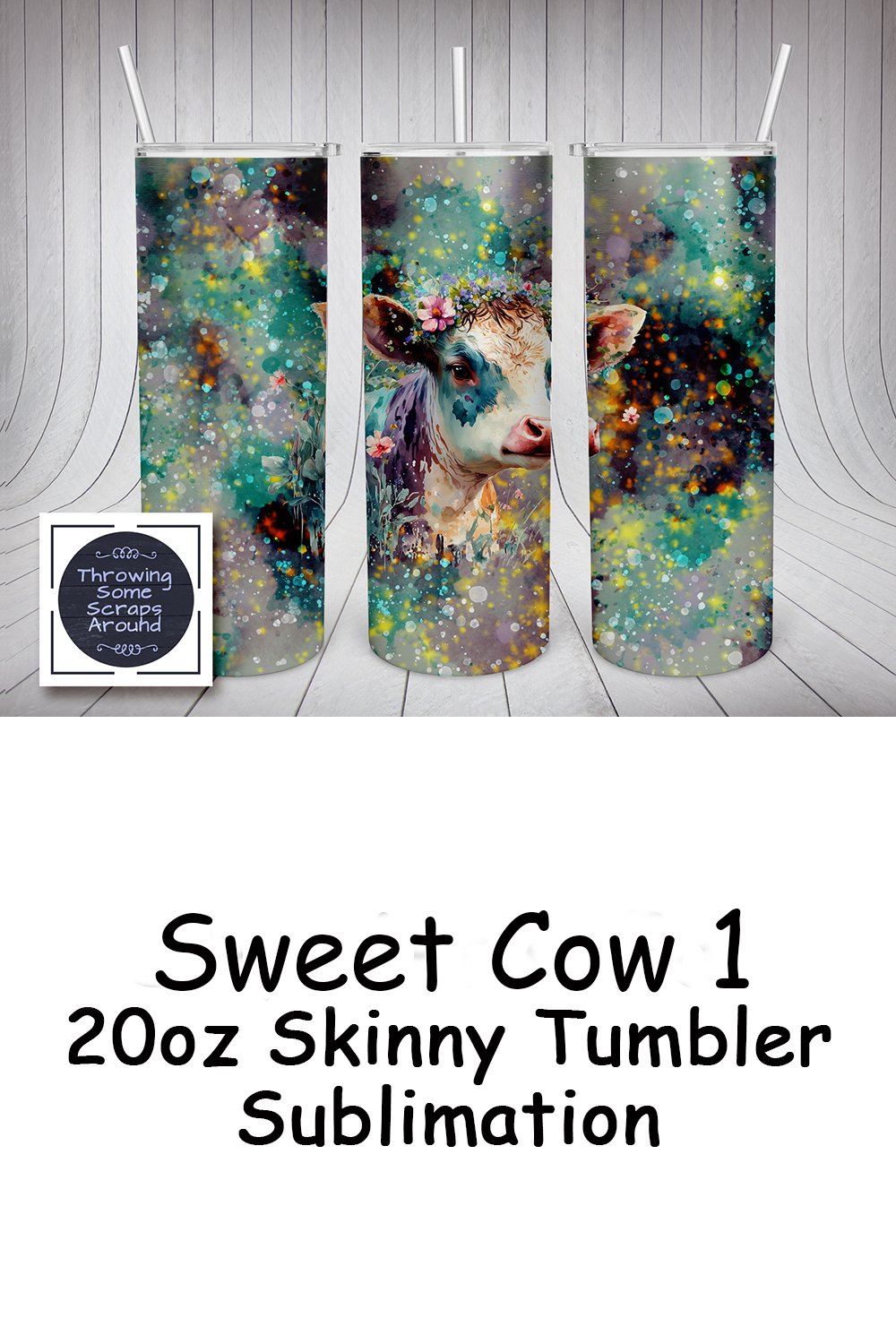 Sublimation 20oz Sweet Cow 3