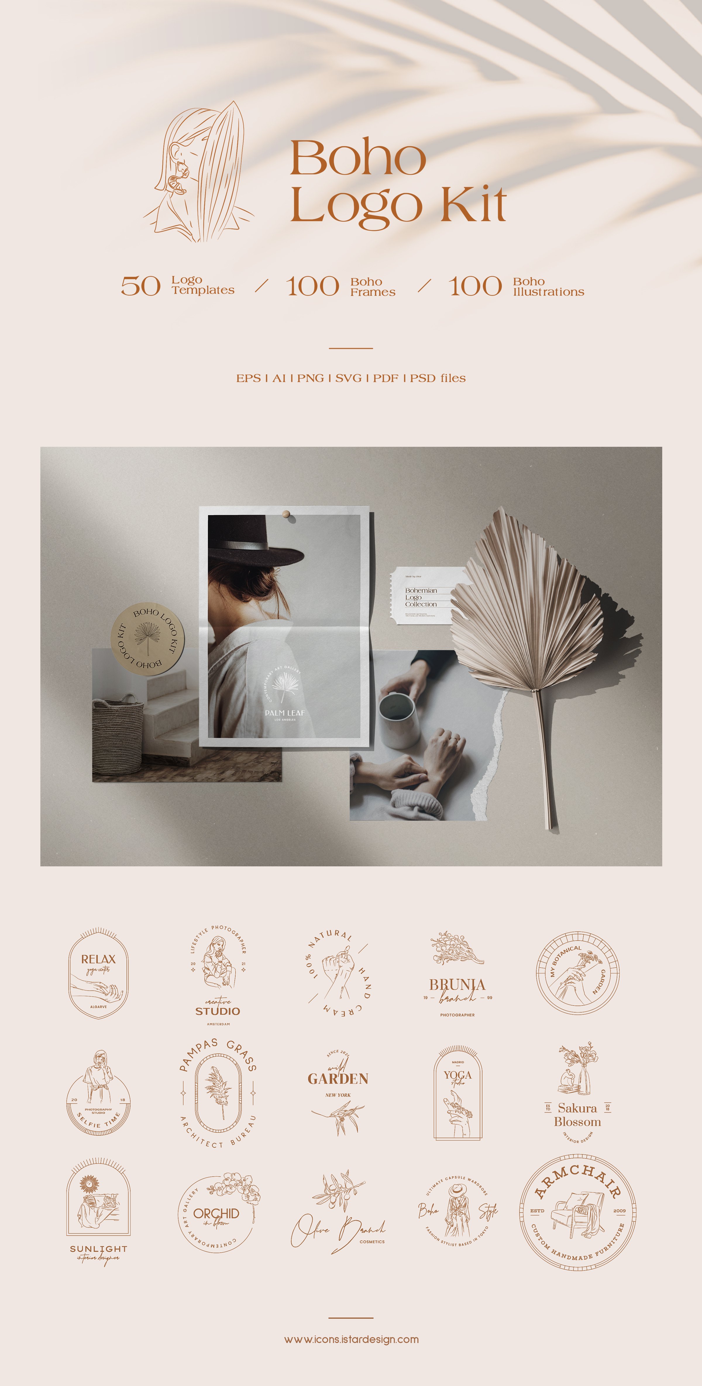 Bohemian Logo Kit Vol.1