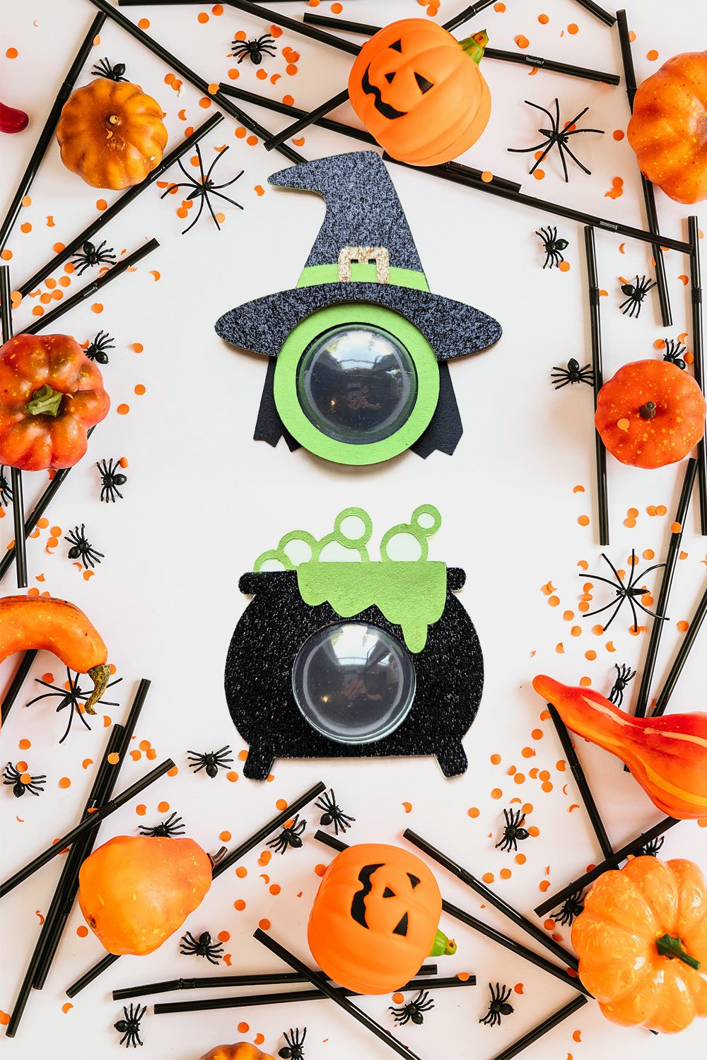 Halloween Witch Candy Dome Holder SVG File Duo