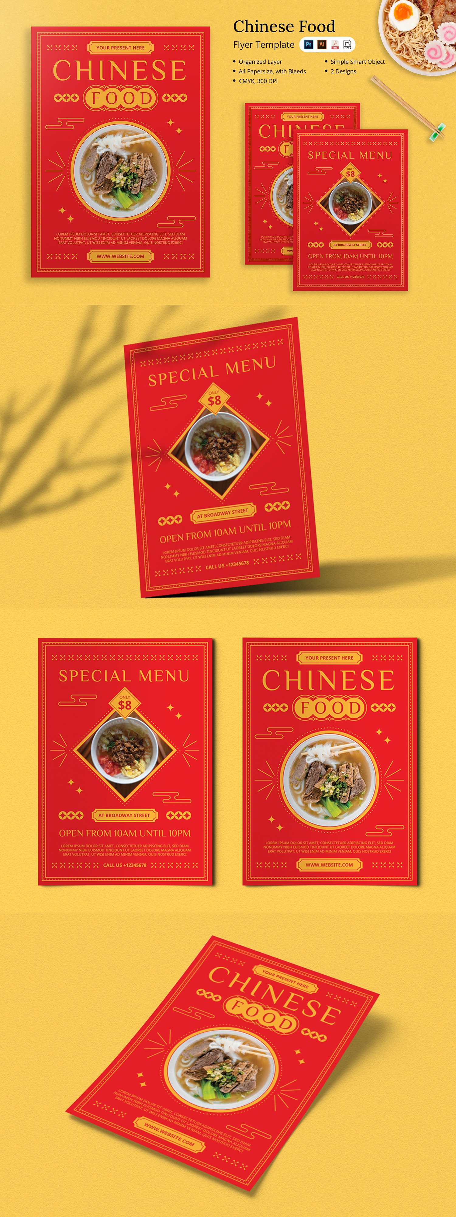 Chinese Food Flyer (1324688)
