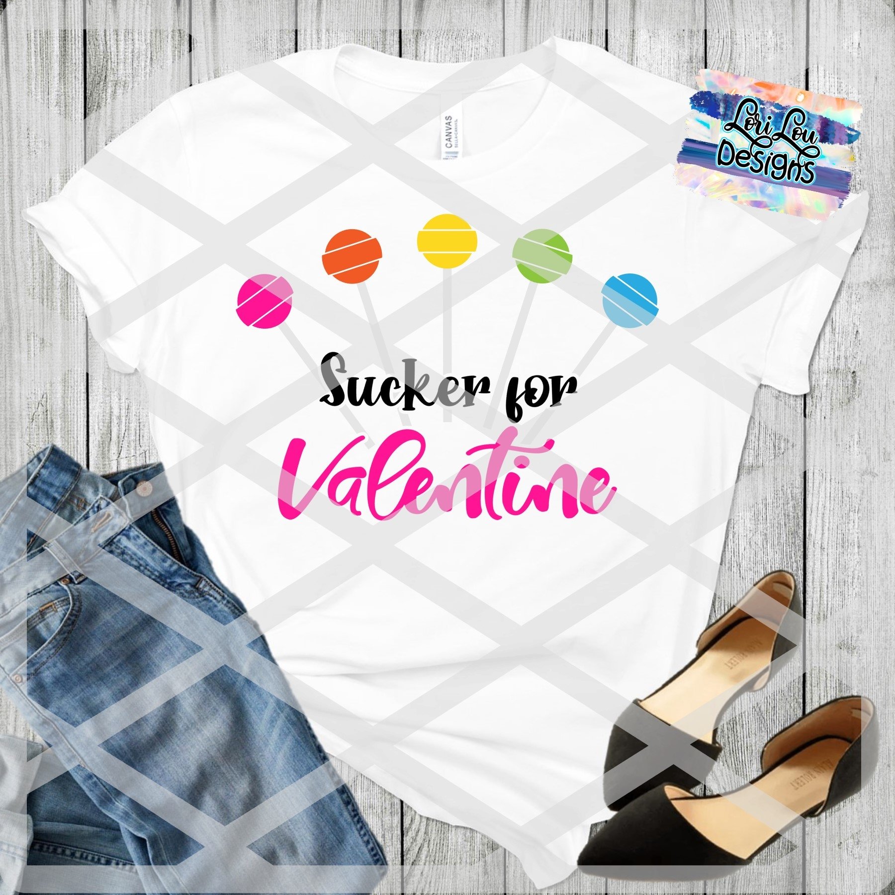 Sucker for Valentine SVG Sublimation PNG
