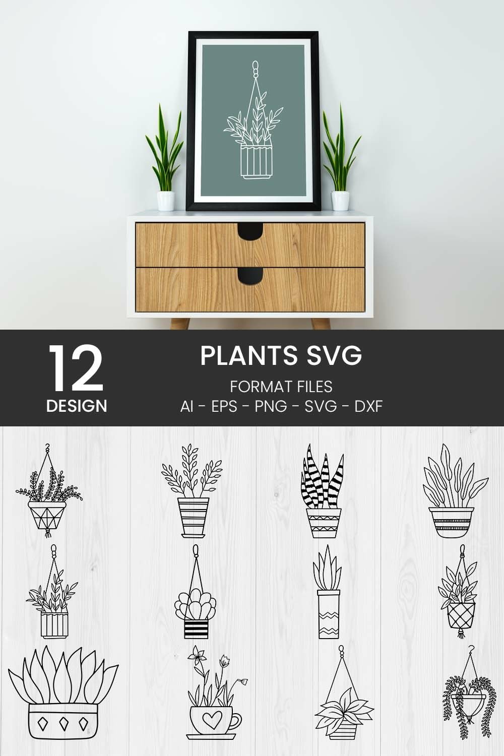 Plants Svg With 12 Variations
