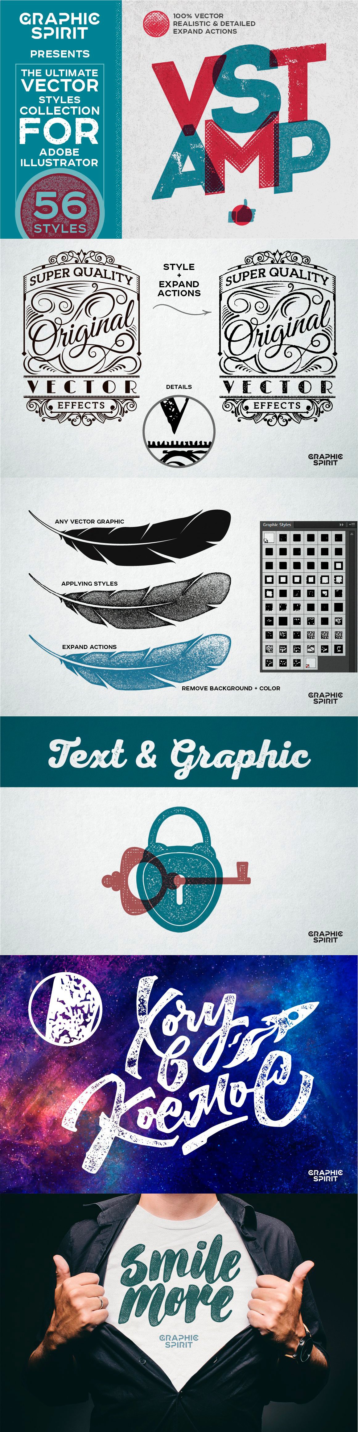 VSTAMP Vector Stamp Effects Styles