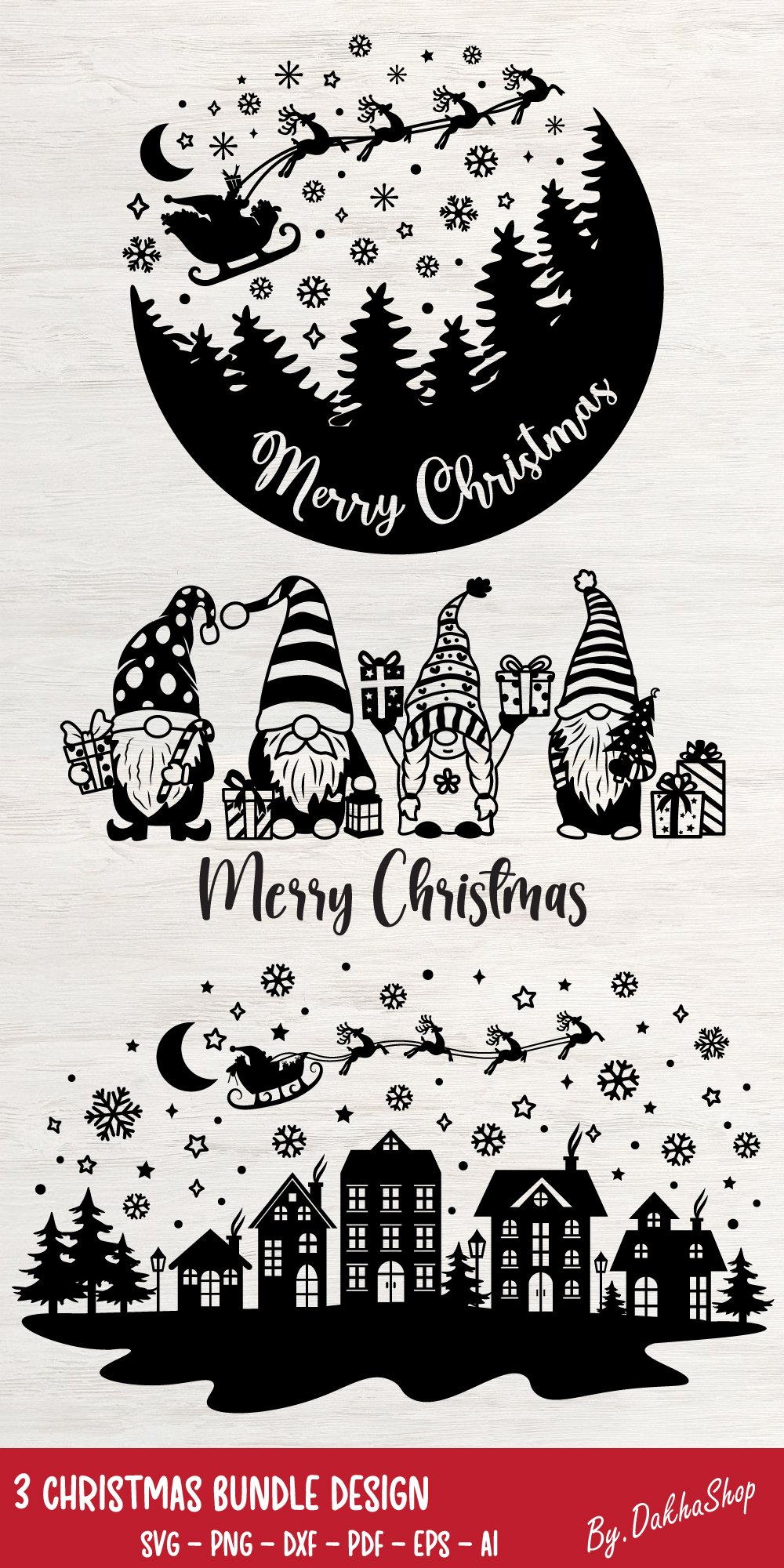 Christmas Svg Bundle, Christmas Scene Svg, (2324788)