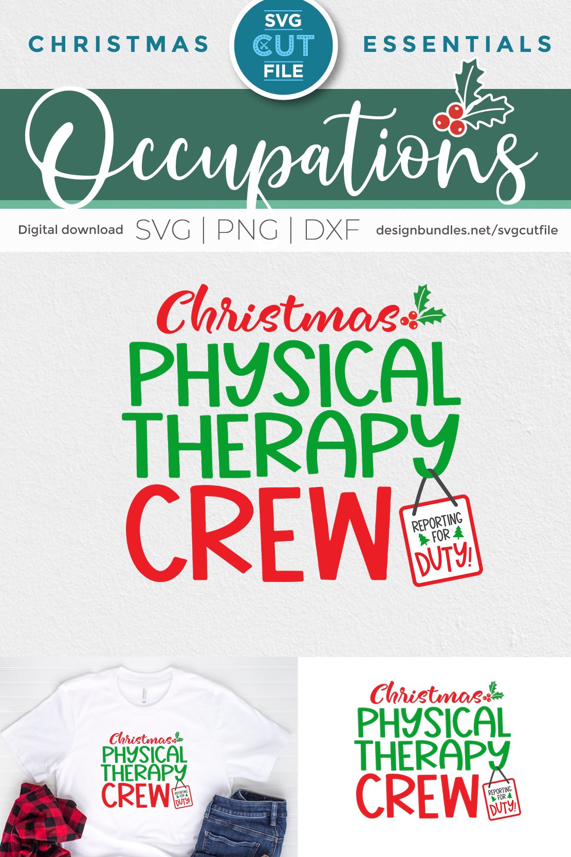 Christmas Physical Therapy svg - Physical Therapy (1085529)