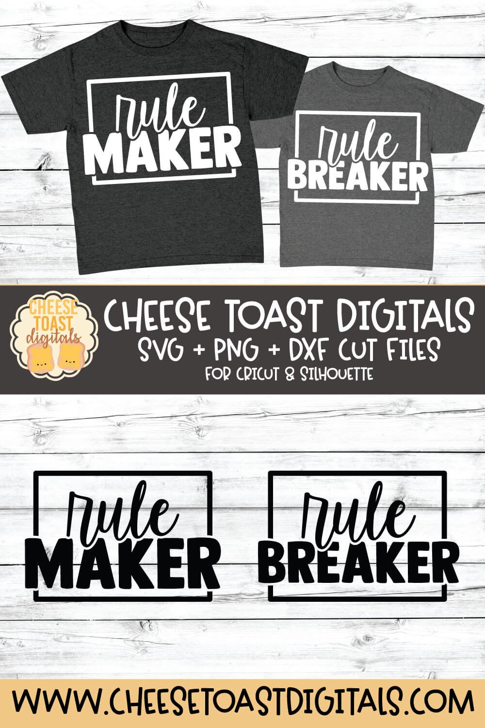 Daddy and Me SVG - Rule Maker | Rule Breaker