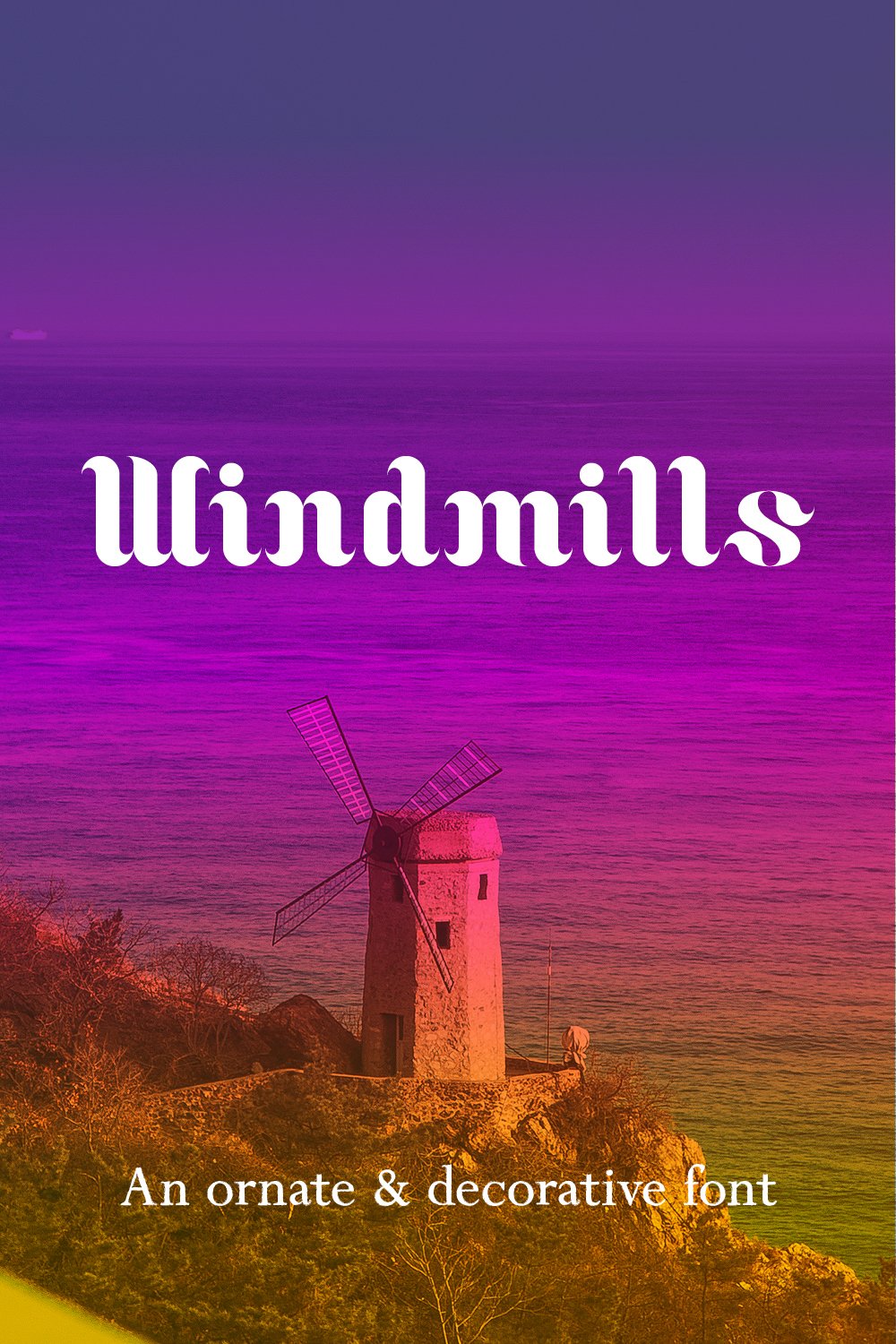 Windmills Font PLUS BONUS FREE Mindwills