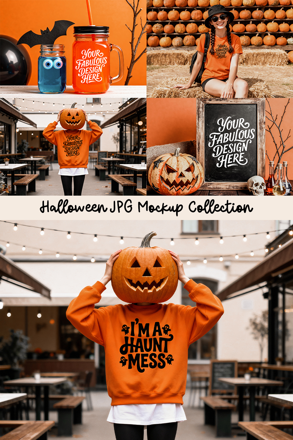 Halloween Mockups Collection Of Easy To Use JPG Images