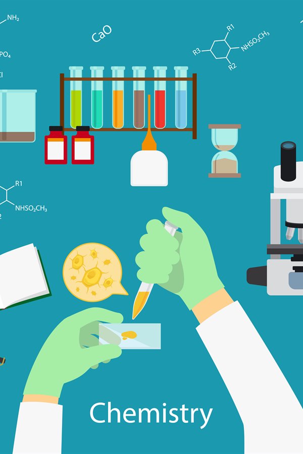 Chemistry laboratory concept