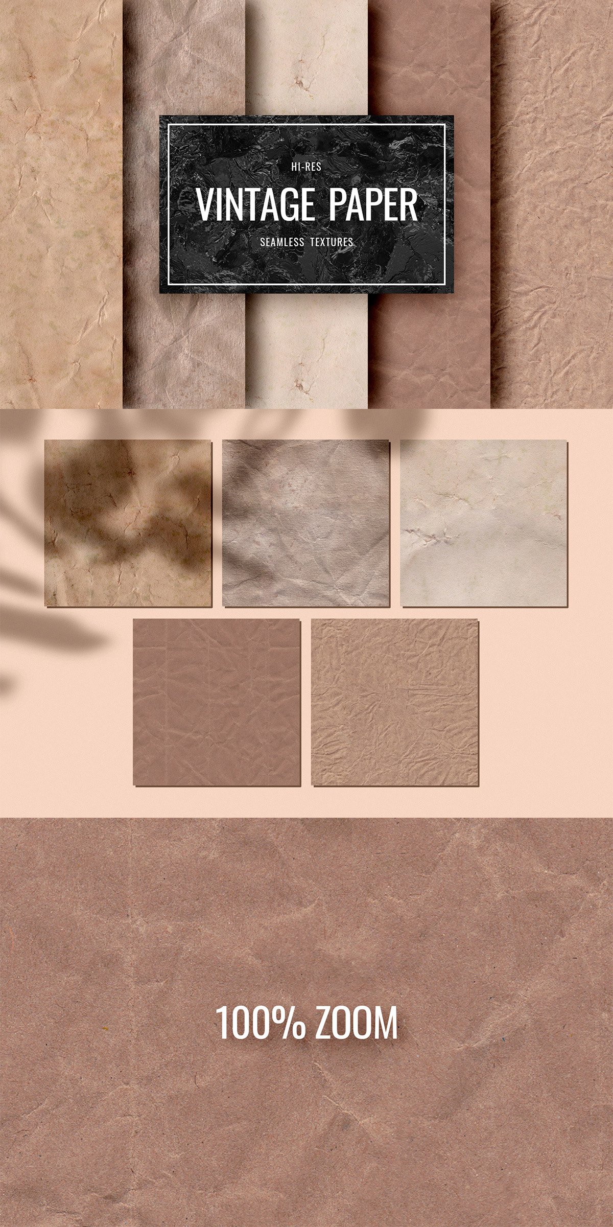 Seamless Paper - Vintage Paper Textures