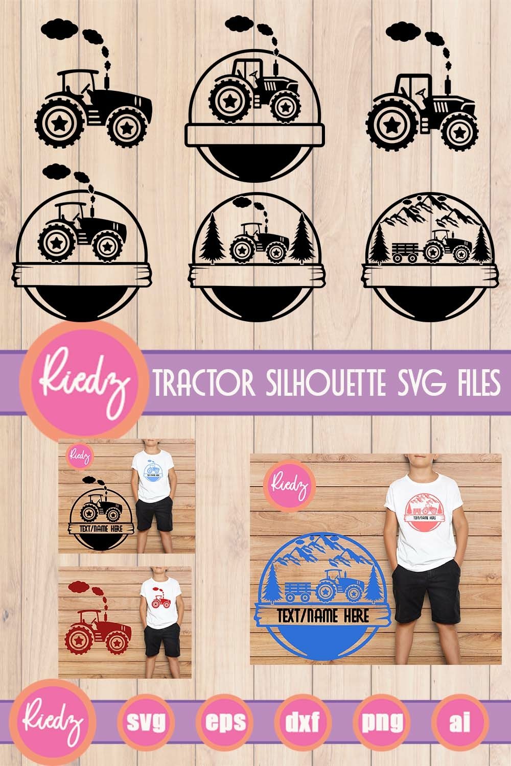 Tractor Svg Cut Files for Cricut,Silhouette Cameo