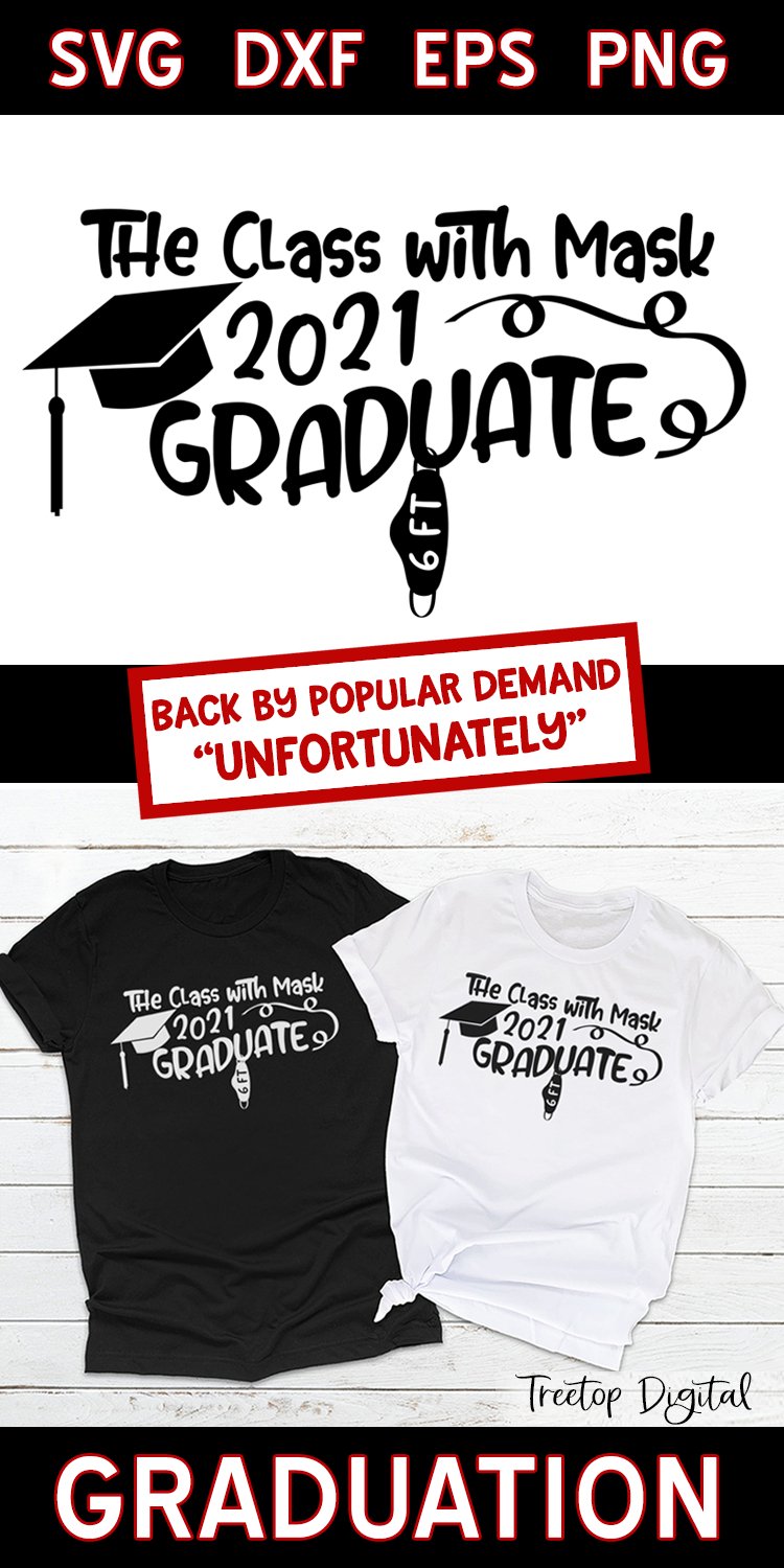 The Class with Mask, 2021 Graduate, Graduation Face Ma