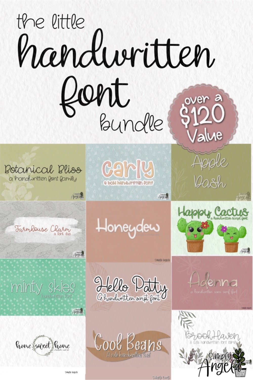The Little Handwritten Font Bundle (1247300)