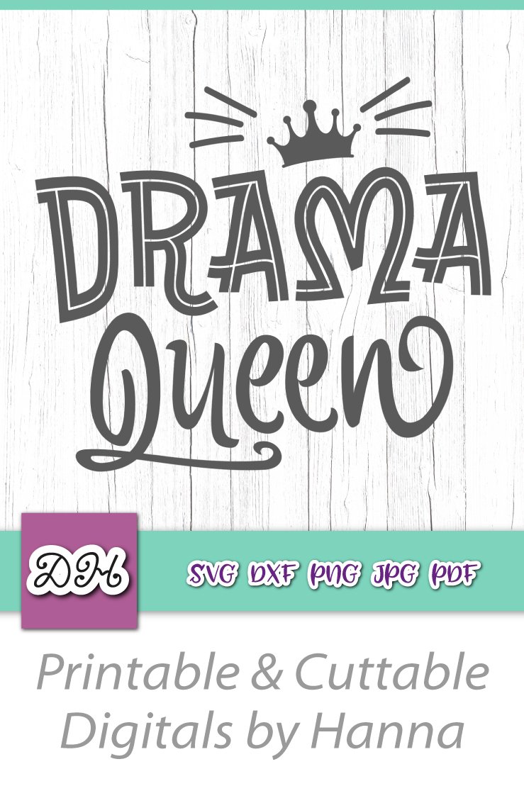 Drama Queen Sarcastic Girl Sign Attitude Saying