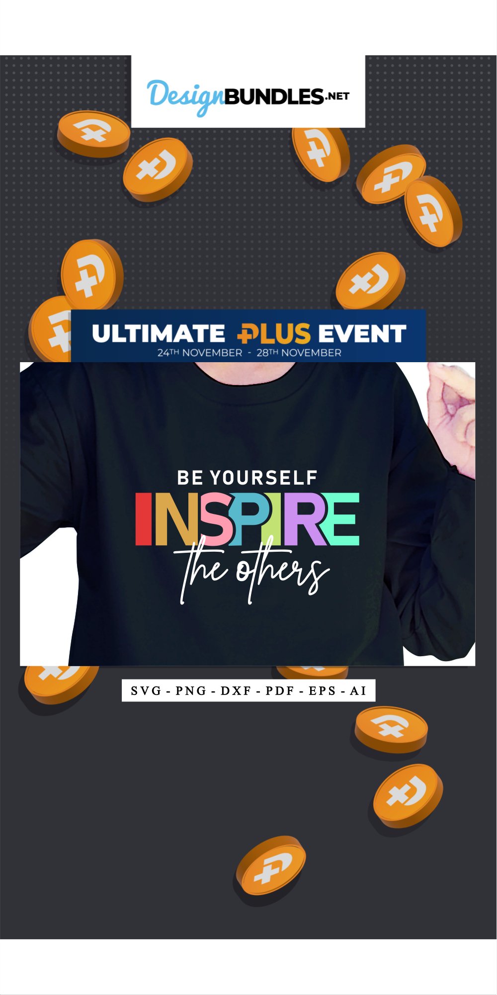 Be Yourself Inspire The Others SVG, Inspirational Quotes SVG