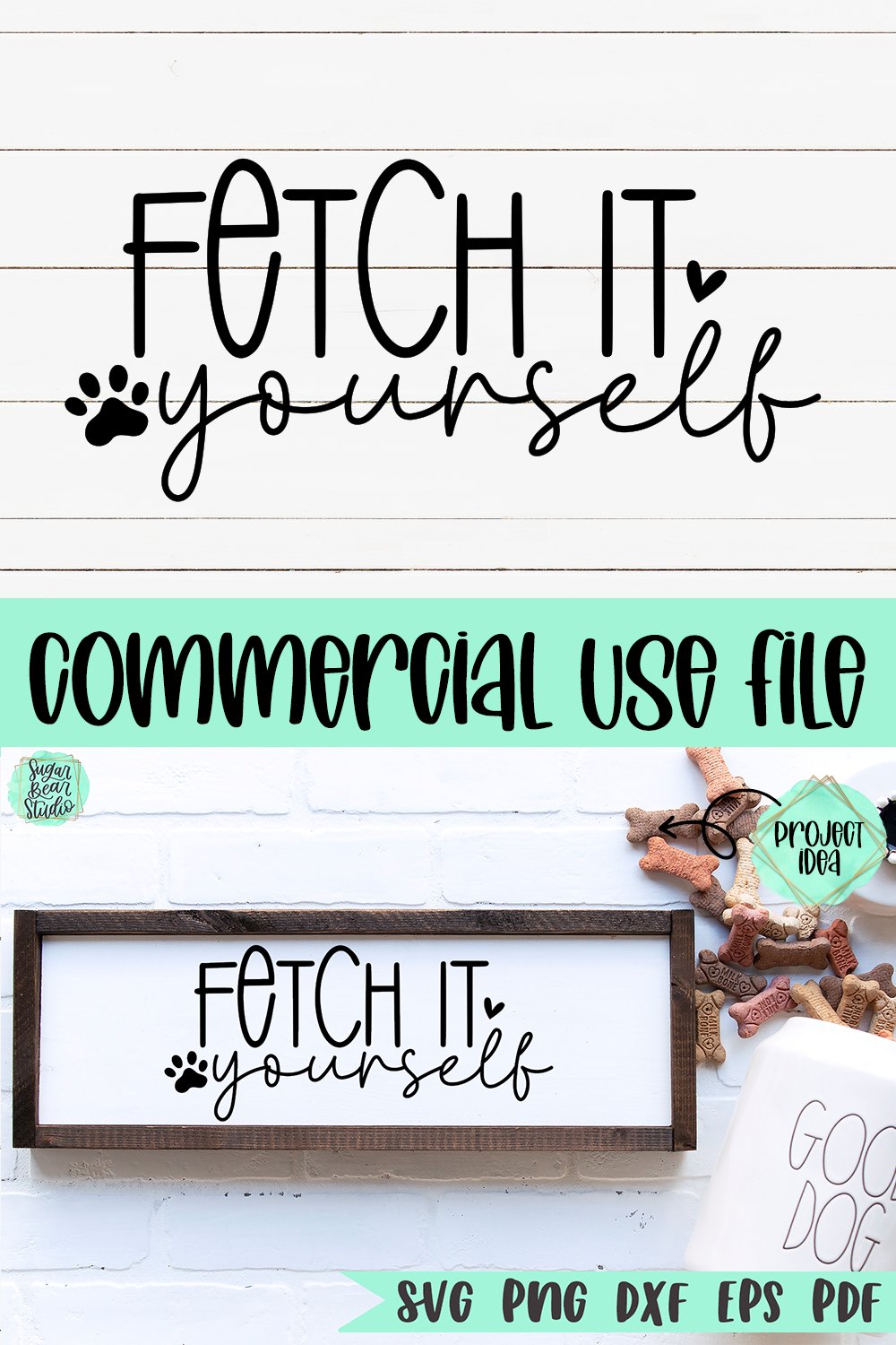 Fetch It Yourself | A Dog SVG