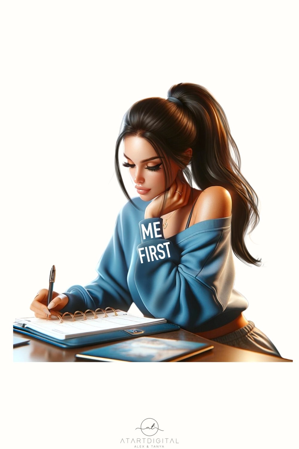 Digital Girl Boss Icons | Print on Demand Freedom PNG