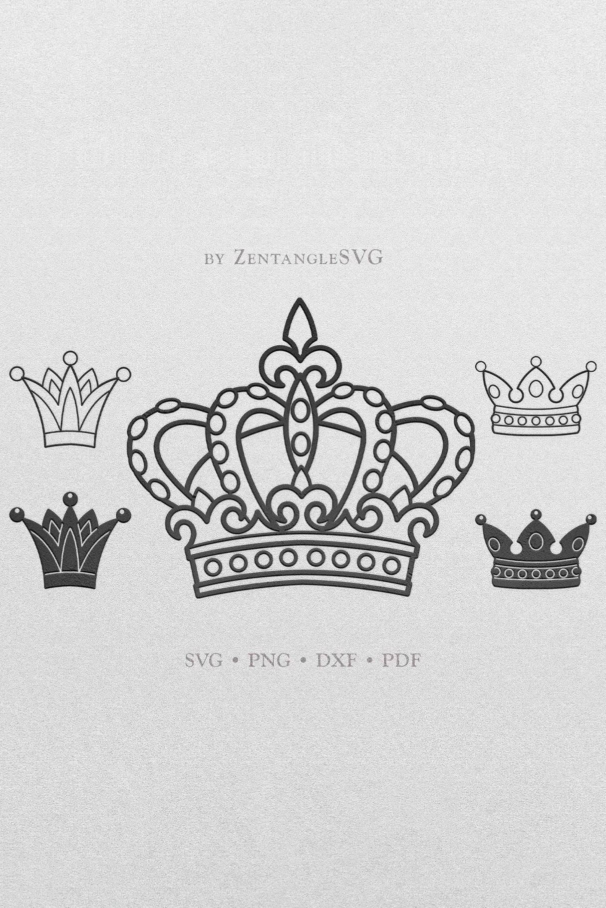 King Crown Svg, Royal Crown Svg, Queen Crown Svg, Digital Download ...