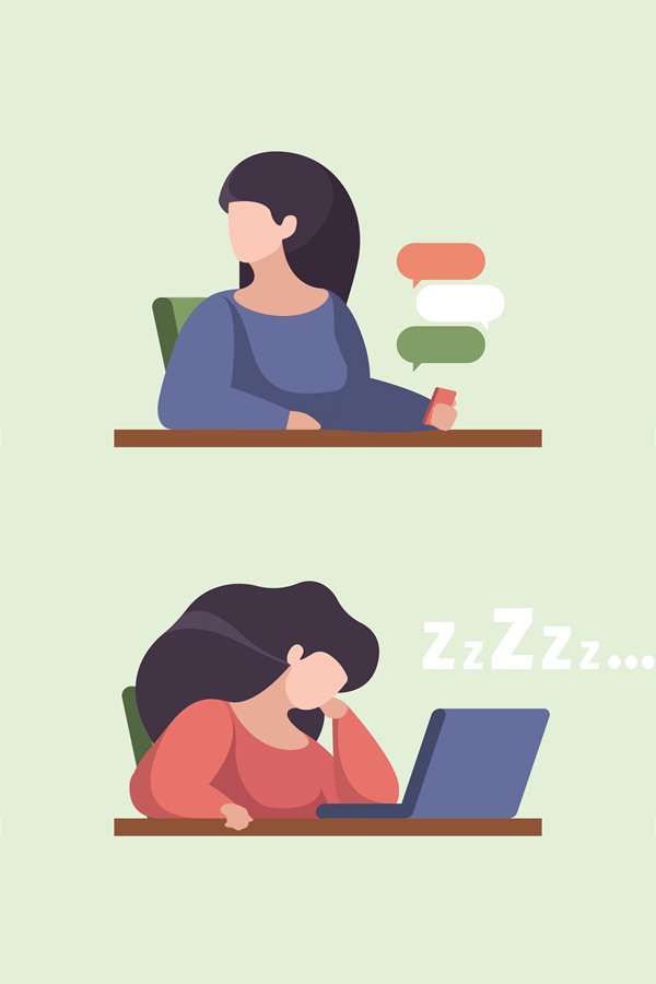 Students lecture. Lazy teens people studying in university l