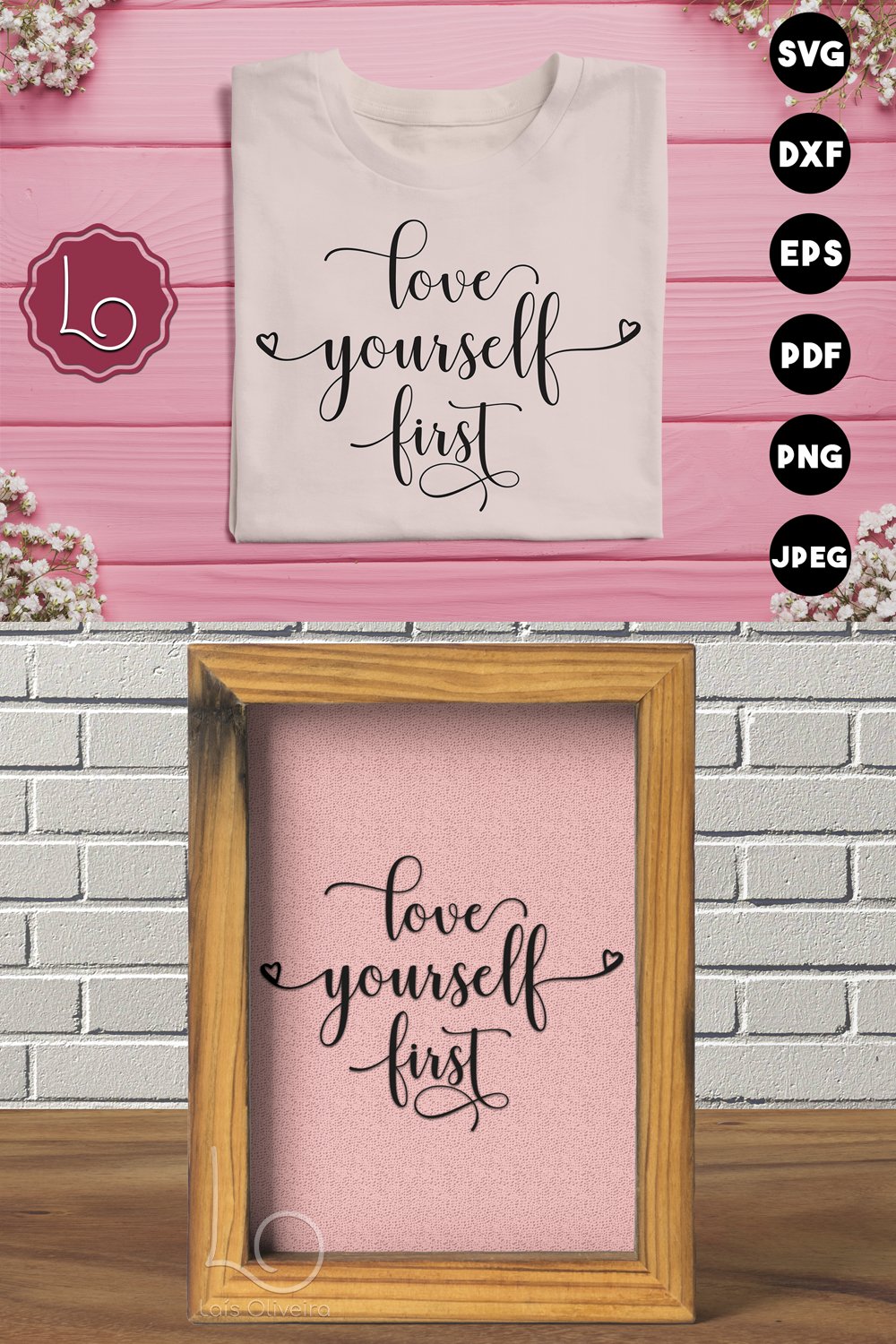 Love Yourself First SVG