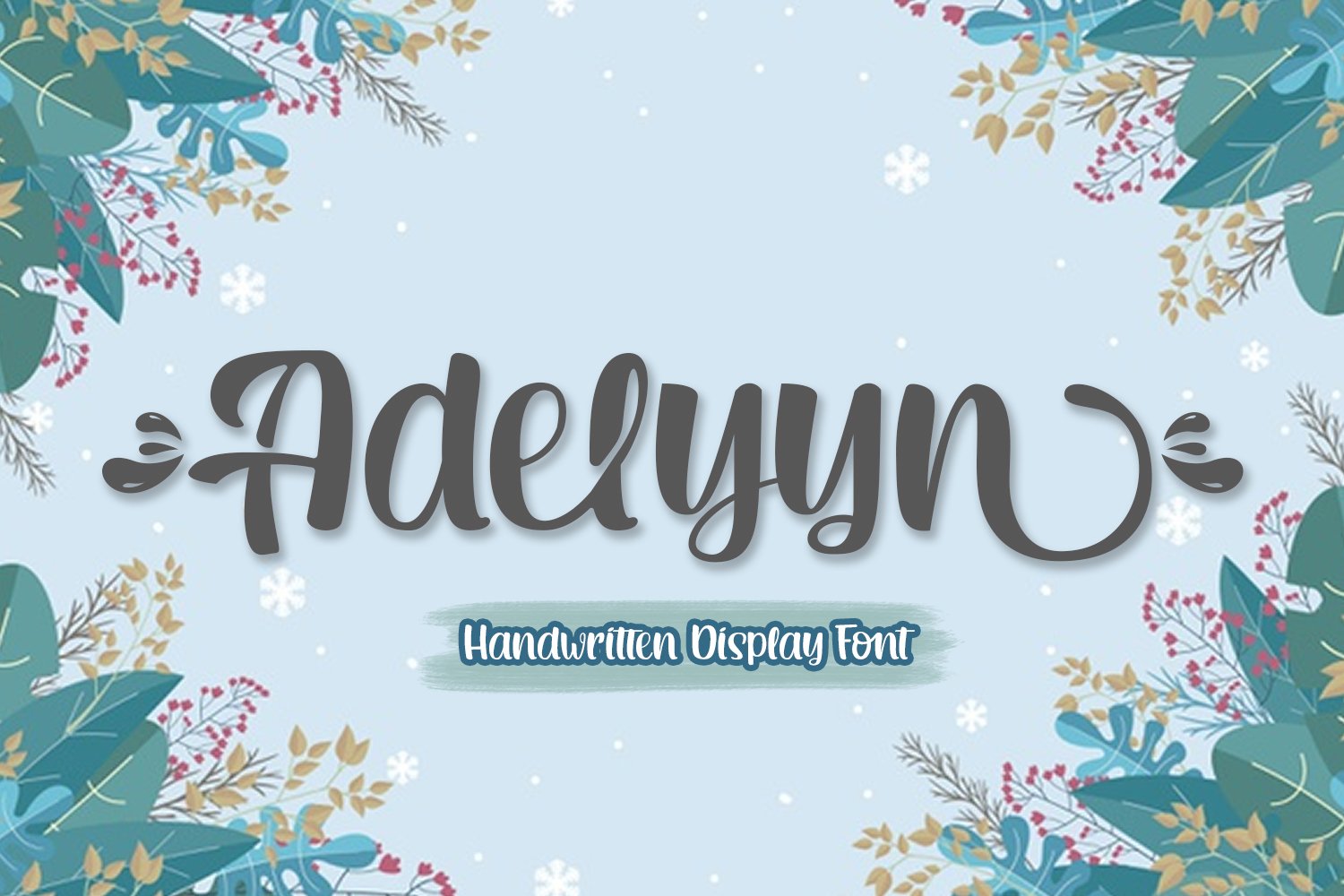 Adelyyn Display Font