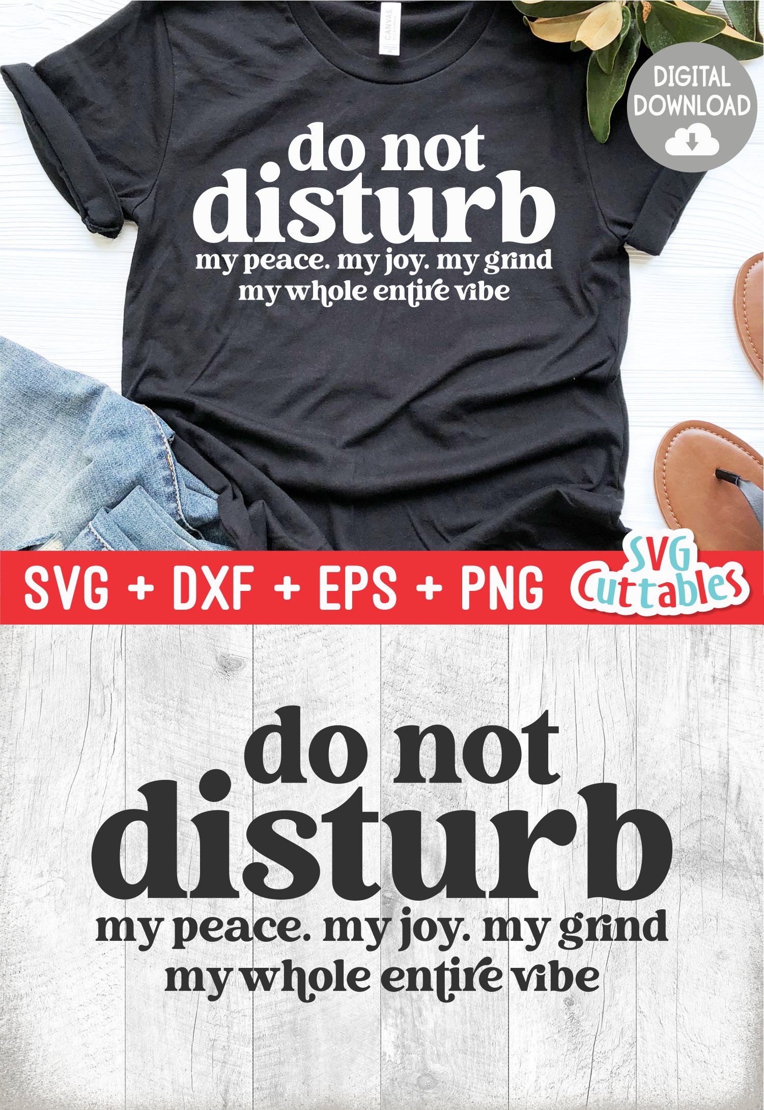 Funny SVG | Do Not Disturb | Shirt Design