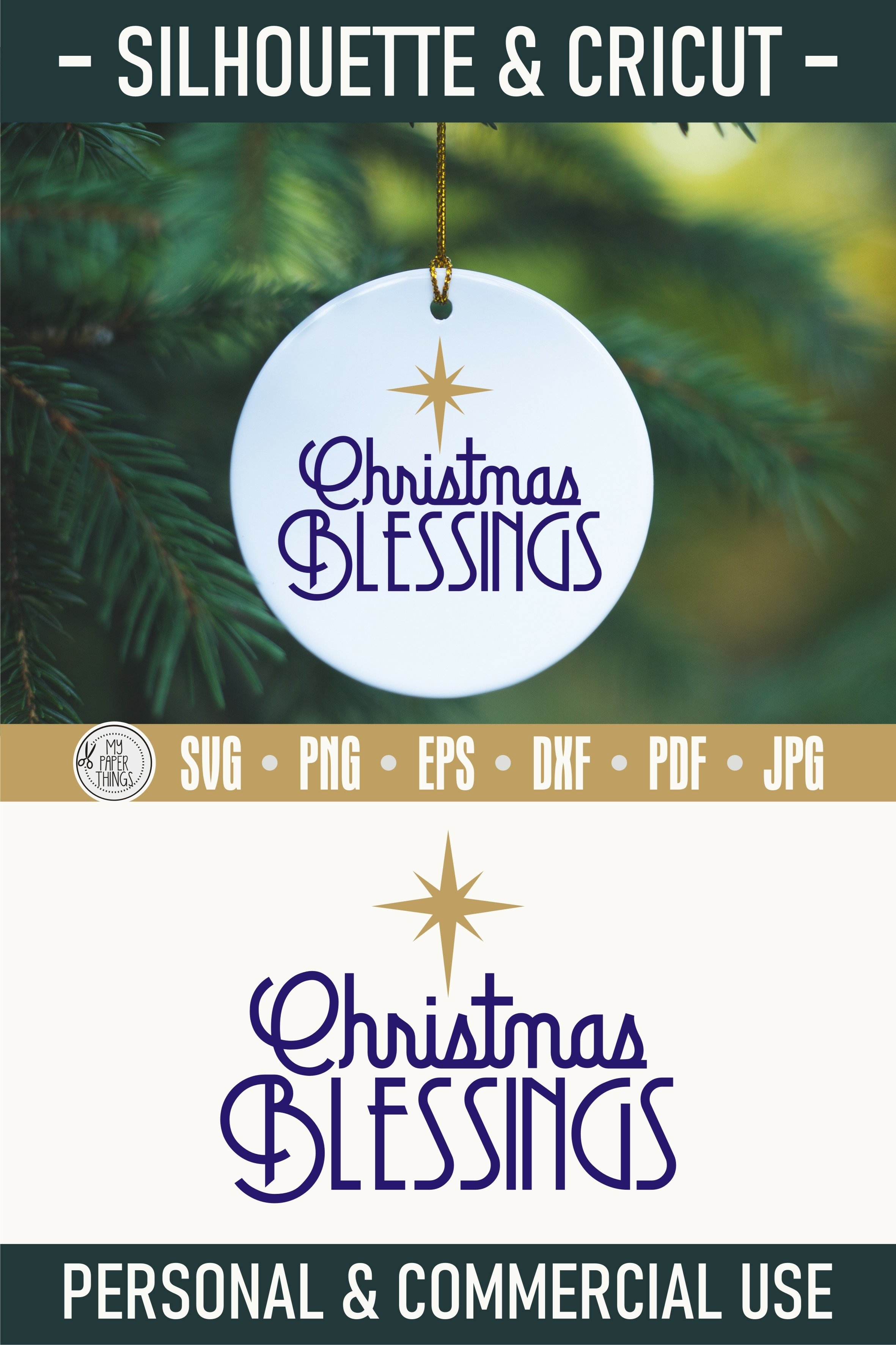 Christian Christmas SVG
