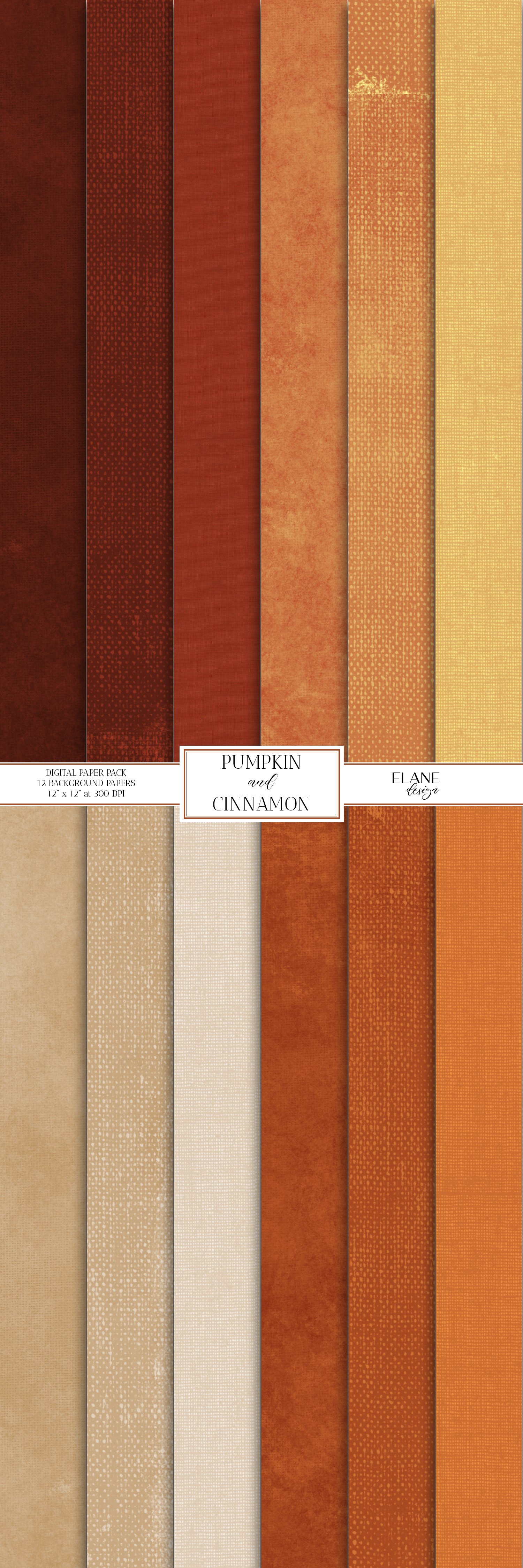 Earth Colors Digital Paper, Fall Scrapbook Background