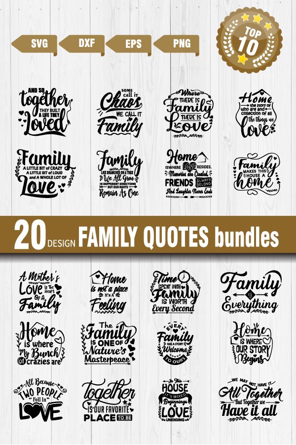 Family Quotes svg bundle (1480081)
