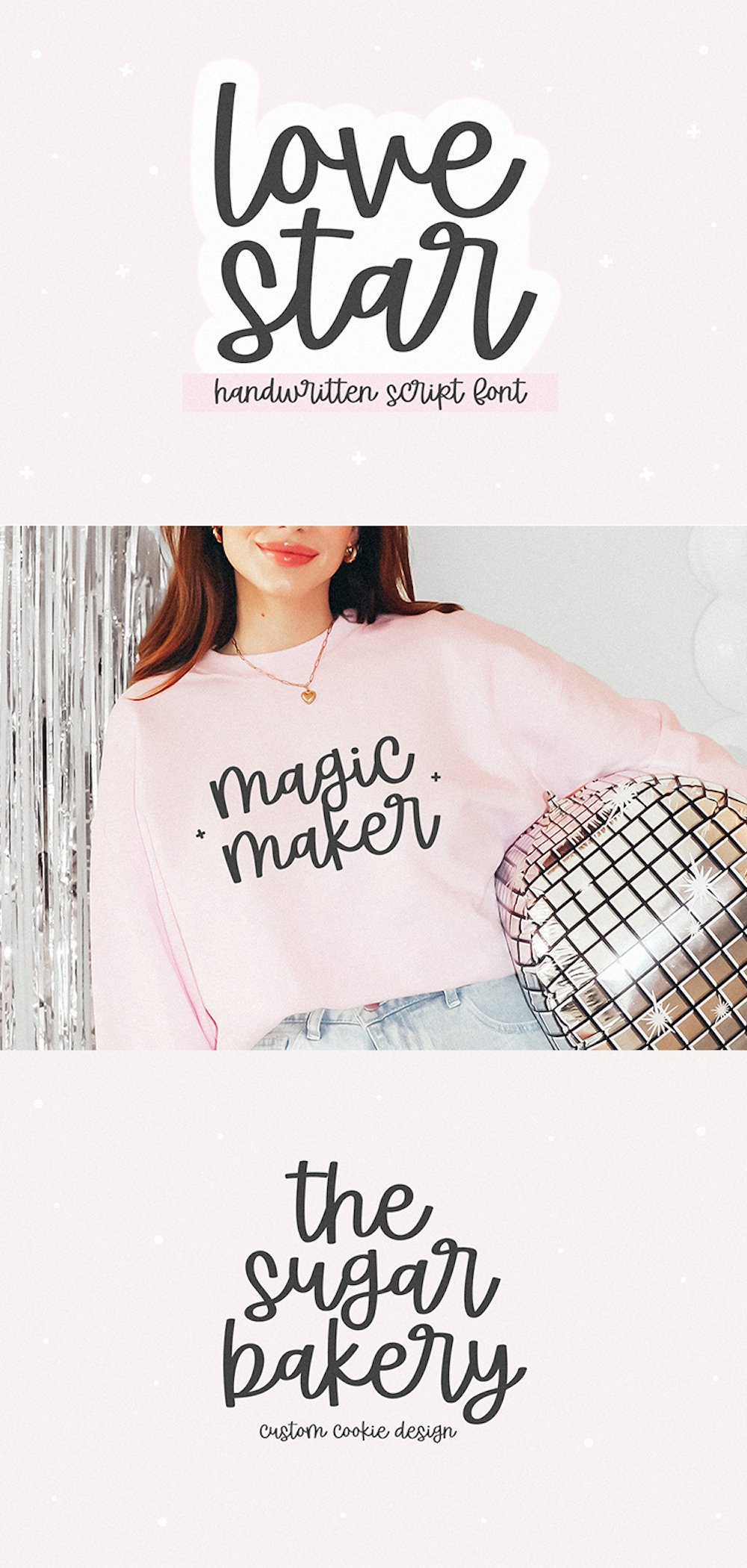 LoveStar - Cute Script Font