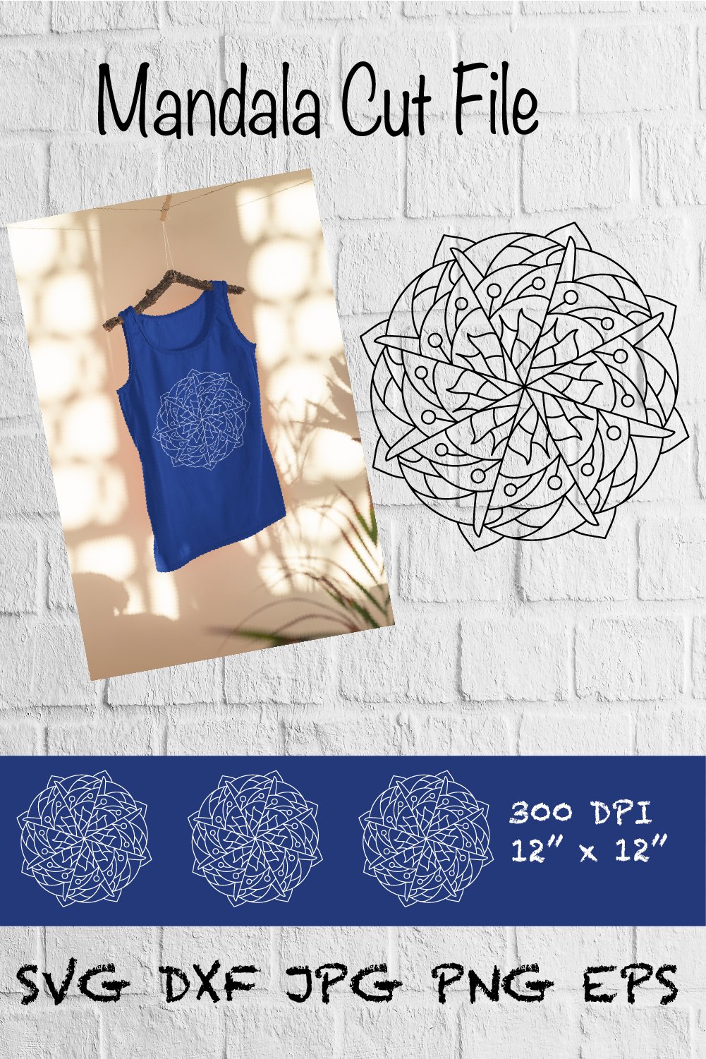 Mandala SVG. Mandala Cut File. Mandala Paper (927979)